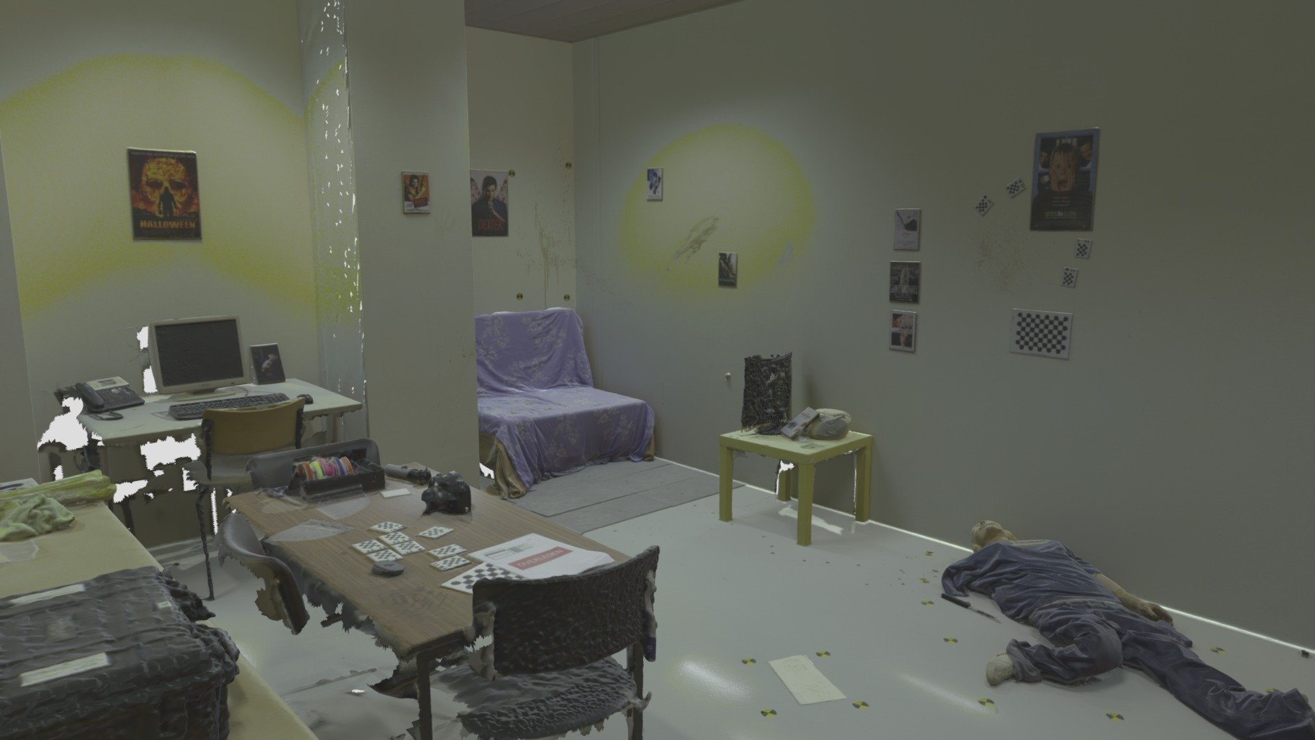 Crimescene 1 Crime Scene Indoor Texture Low - 3D model by 3dscanservice ...