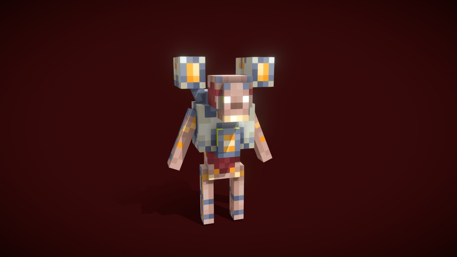 Revenant (Doom Eternal) - Minecraft Model - 3D model by Tom Favier ...