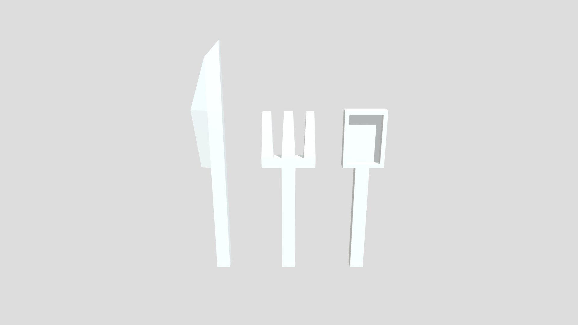 Silverware - Download Free 3D model by PedroFlorencio (@pedrohfds ...