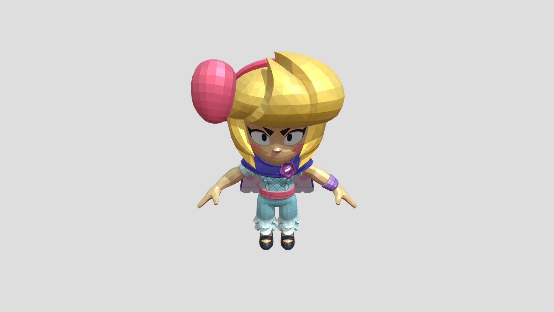 Bo Peep - Download Free 3D model by jackiebatteau [a5e3796] - Sketchfab