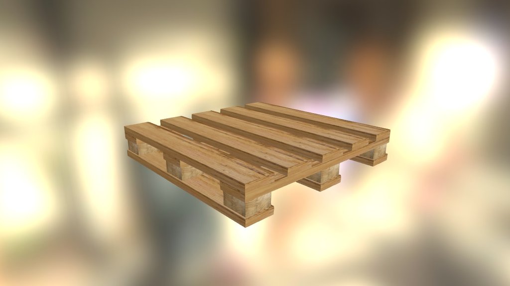 Wood Pallet - 3D model by eQueZ [a5e3cf1] - Sketchfab
