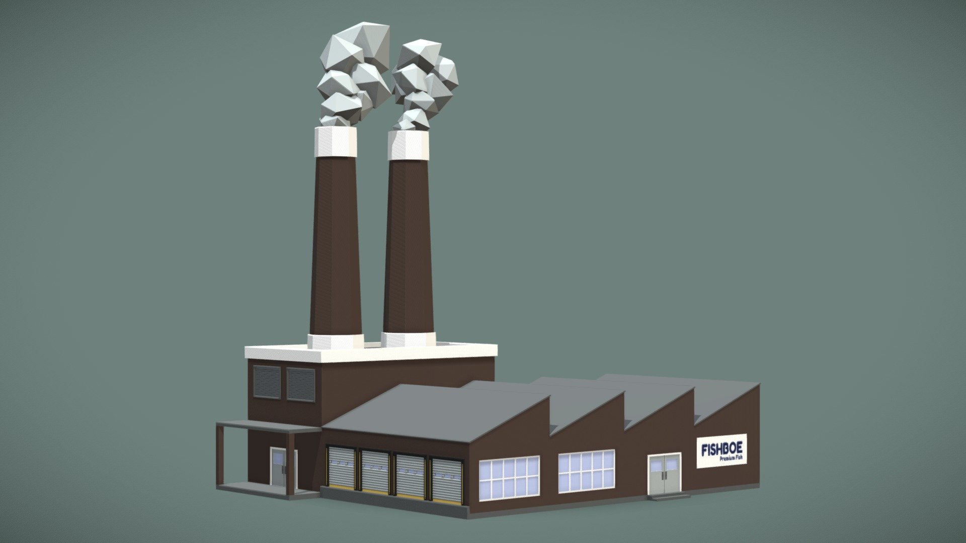 Low Poly Factory - Download Free 3D model by Fishboe (@ministephen ...