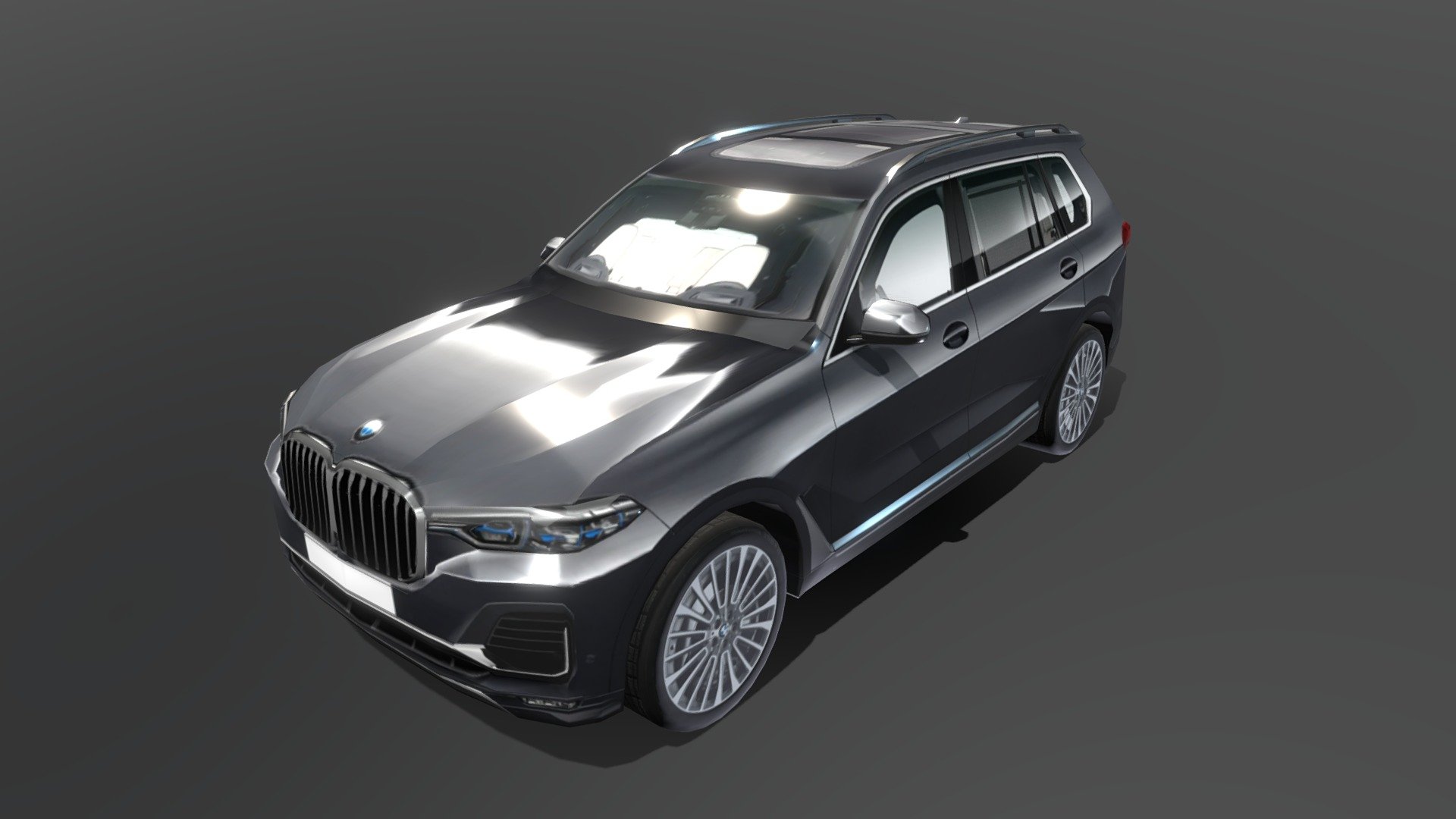 Lowpoly BMW X7 - Buy Royalty Free 3D model by Underground Lab ...