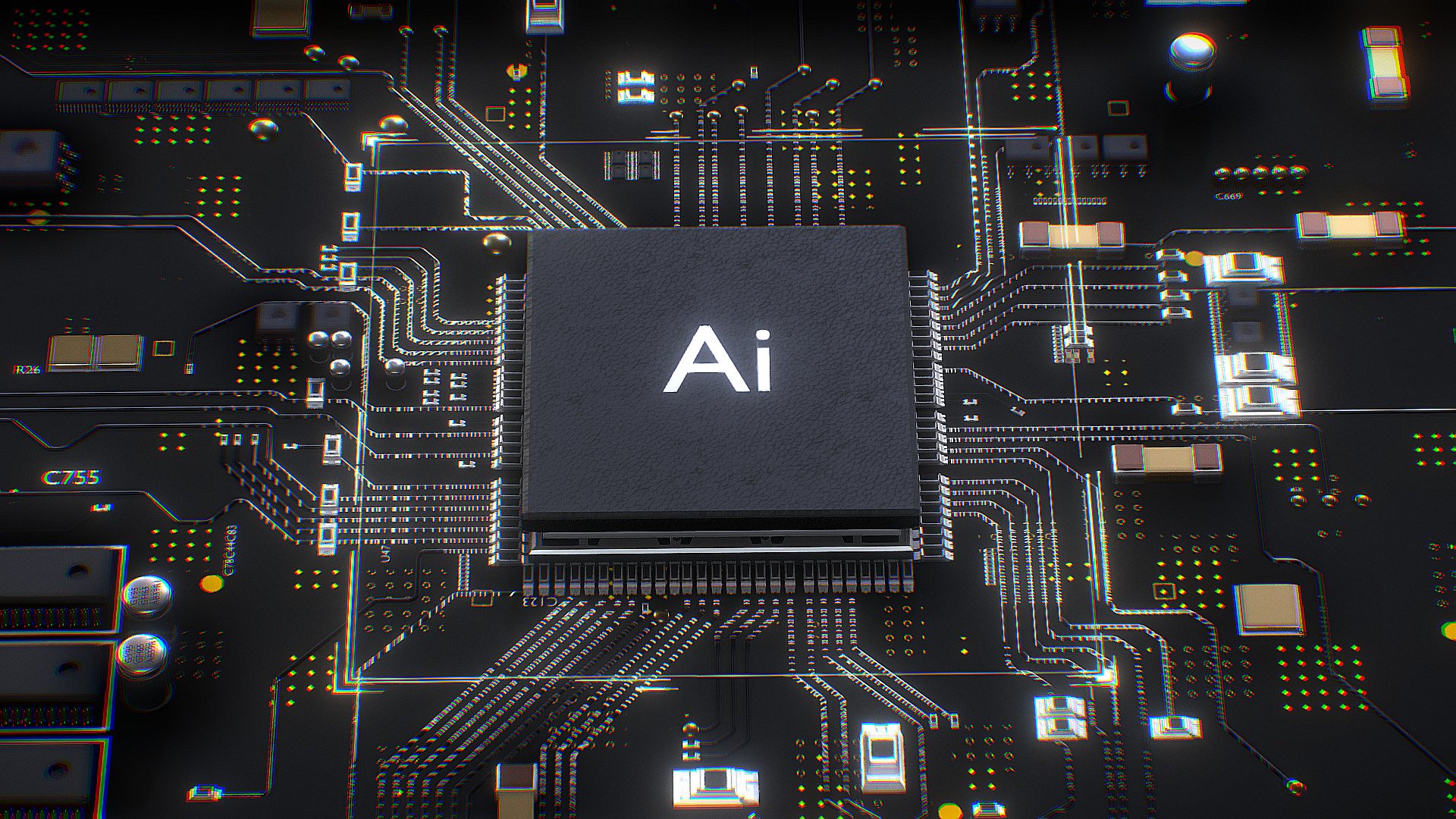 Circuit Board - Buy Royalty Free 3D model by BEN GROUP STUDIO ...