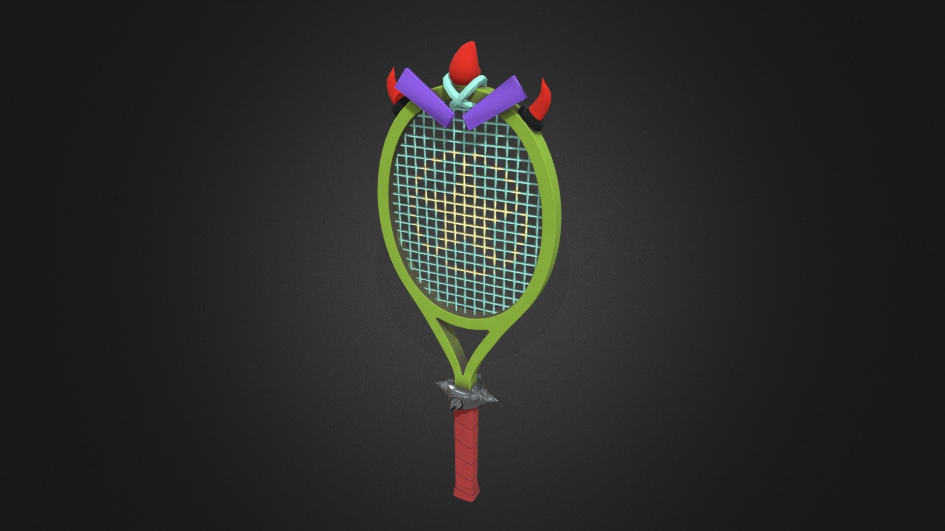 Tennis_racket - Download Free 3D model by Samuel6012 (@HSIEN_JEN_CHIU ...