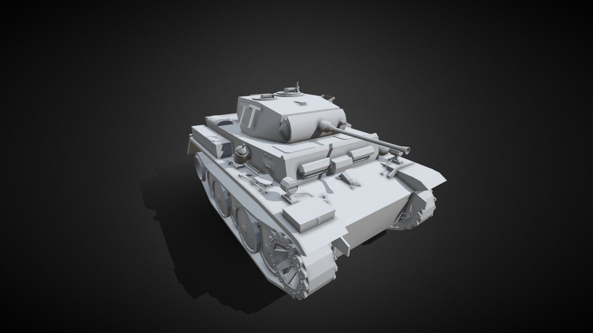 PzKpfw II Ausf.L "LUCHS" - 3D model by Frogface [a5e6d56] - Sketchfab