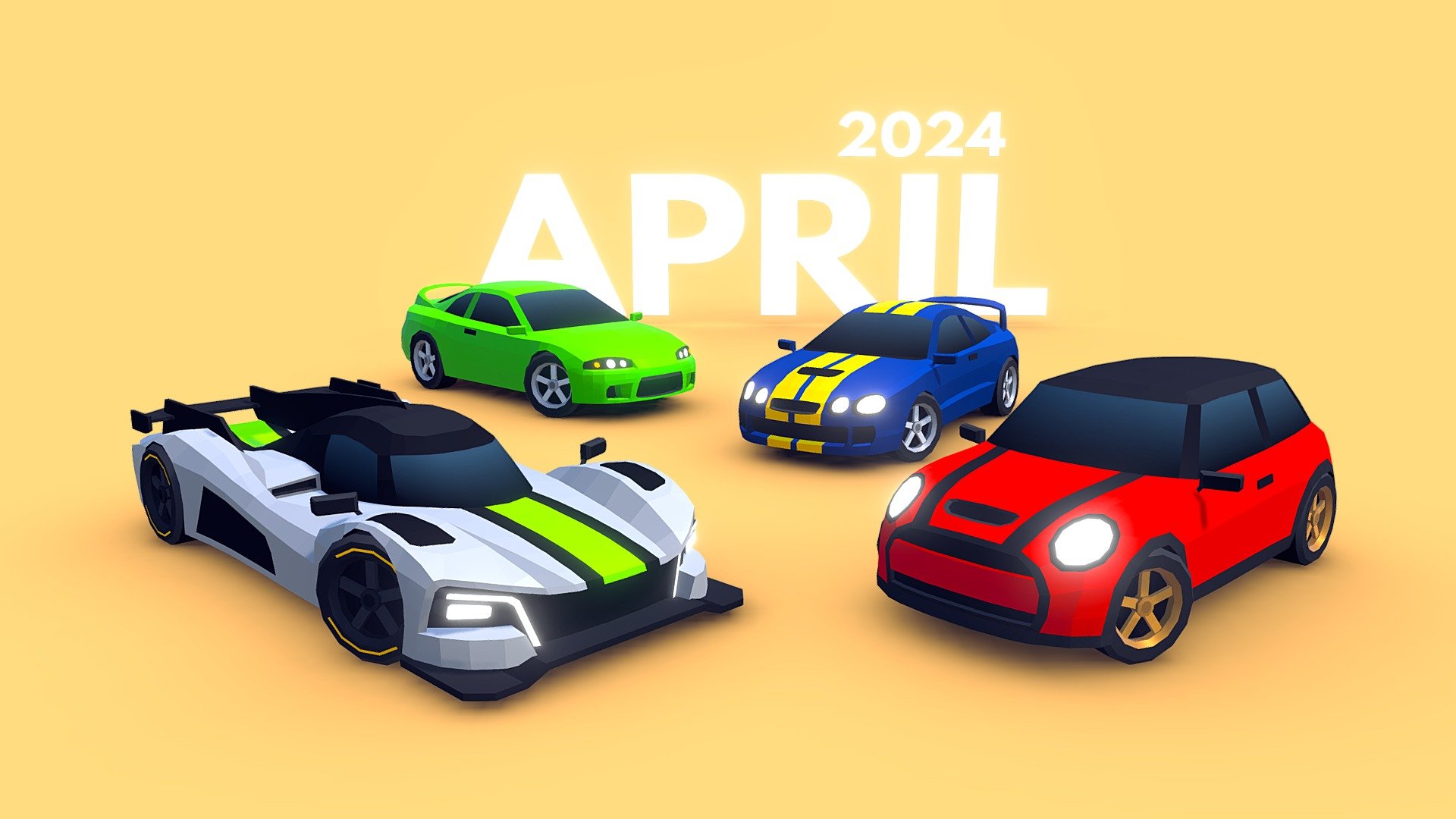 Low Poly Cars Update - 3D model by SunsetStudio [a5ea884] - Sketchfab