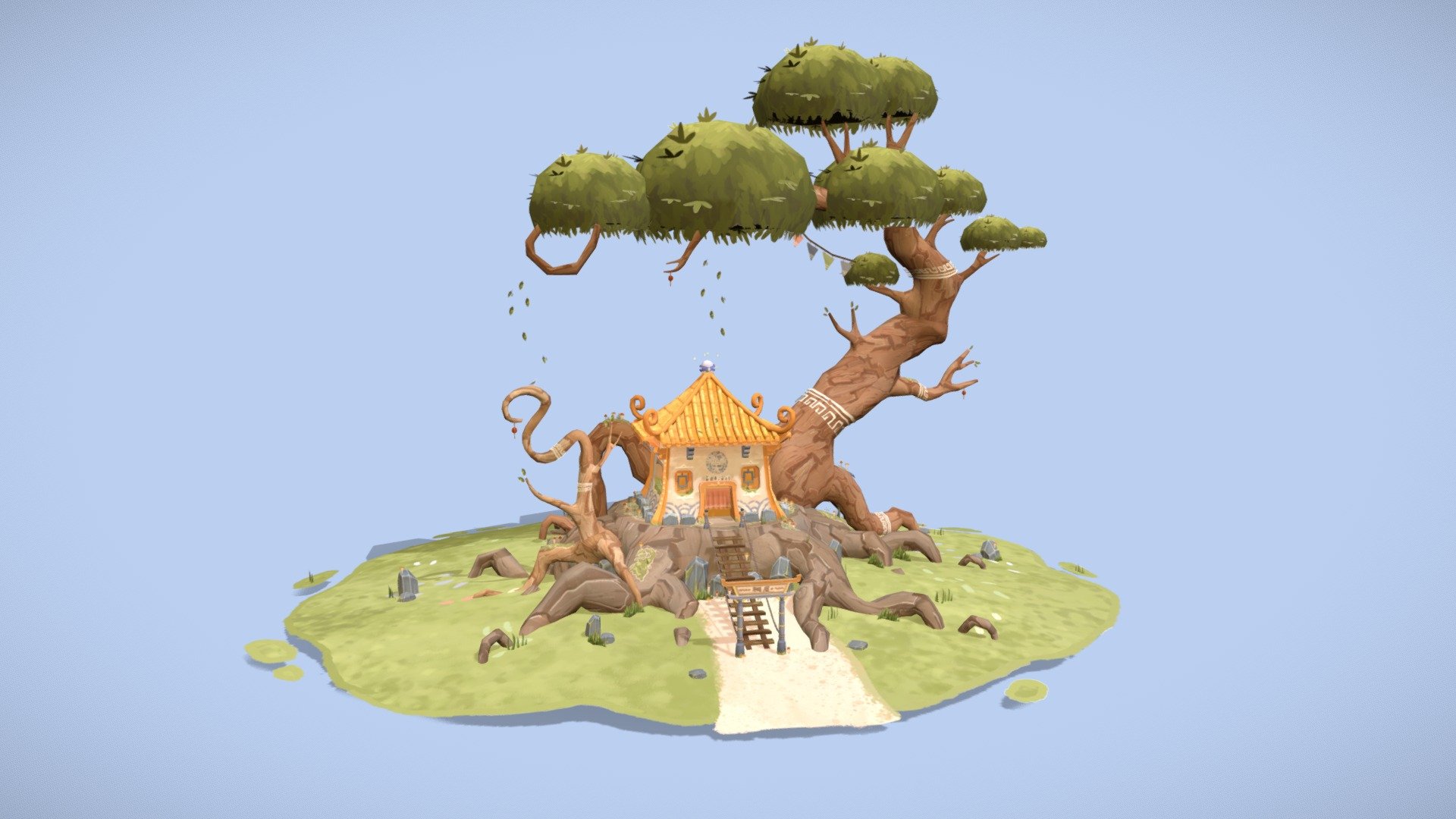 ShuWu - TreeHouse - 3D model by melanieguo [a5eaa3a] - Sketchfab