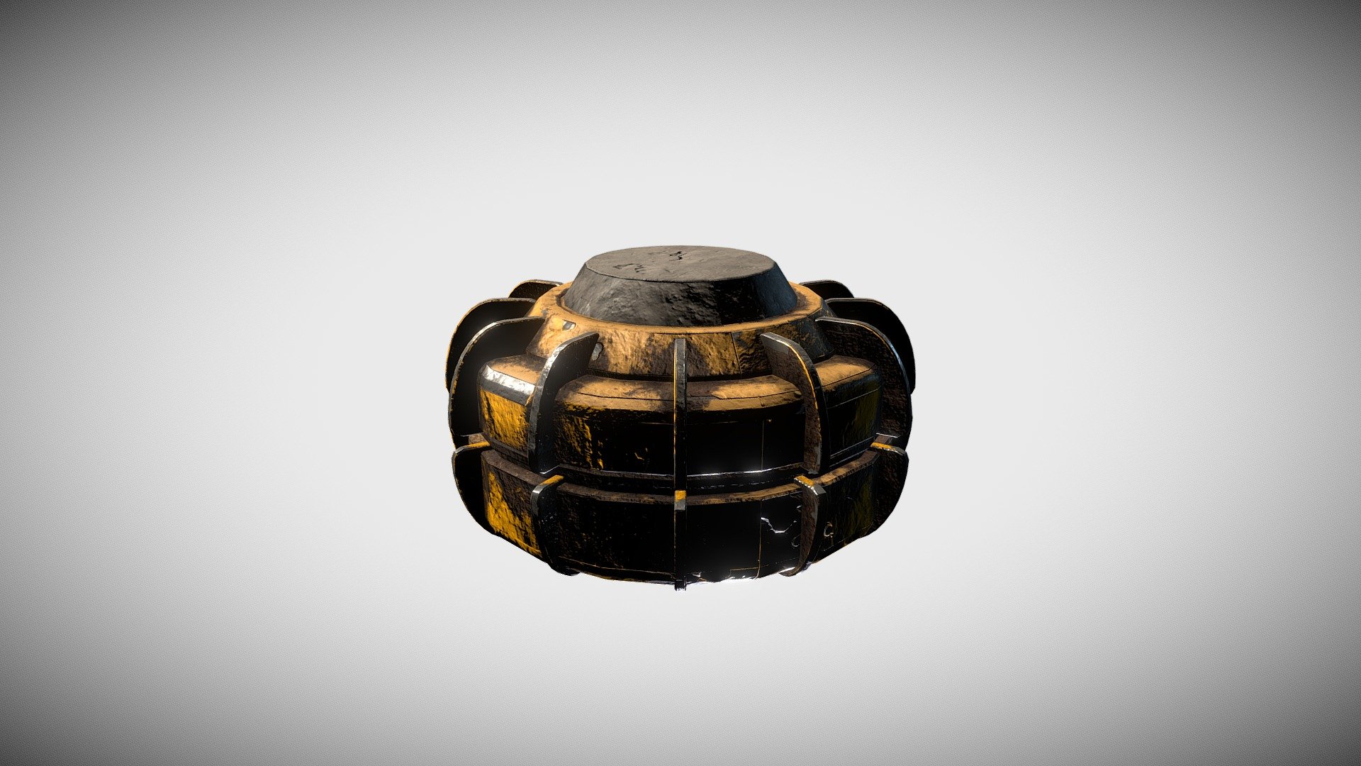 landmine - Download Free 3D model by kythulu [a5eaddf] - Sketchfab