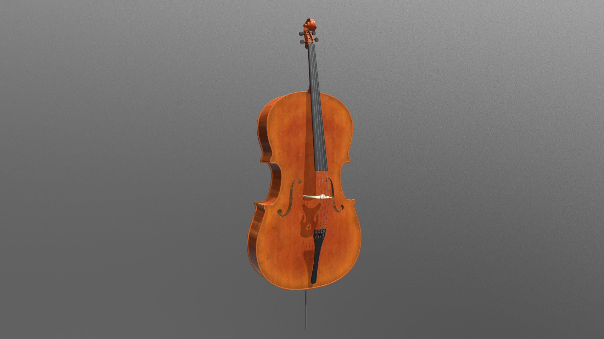 Cello - 3D model by DanielLapalme [a5eb38f] - Sketchfab