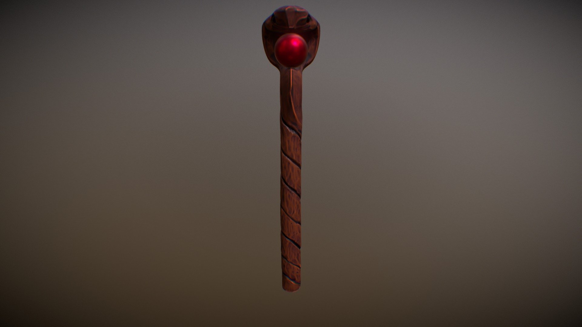 Serpent Staff - 3D model by abhie18 [a5ed6ef] - Sketchfab