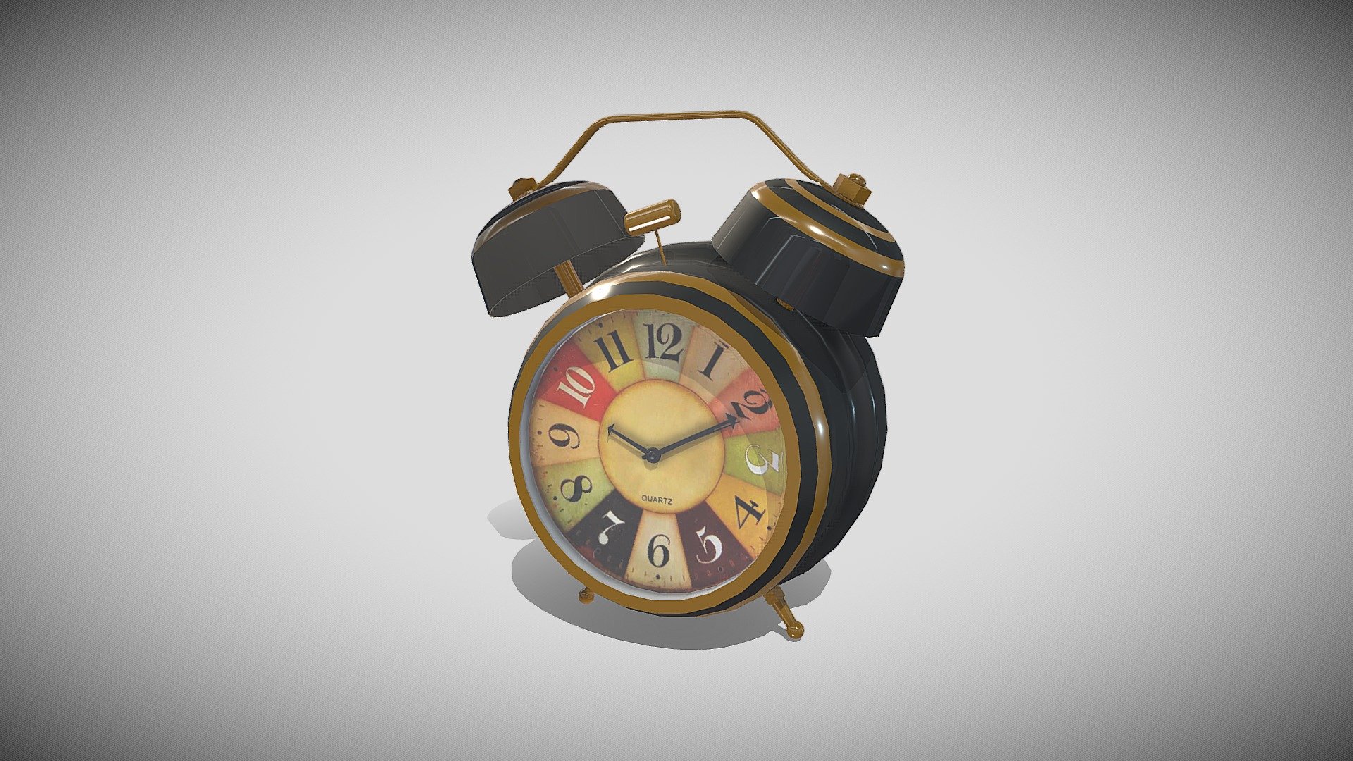 Alarm Clock - 3D model by teeva.pillay [a5ed74e] - Sketchfab
