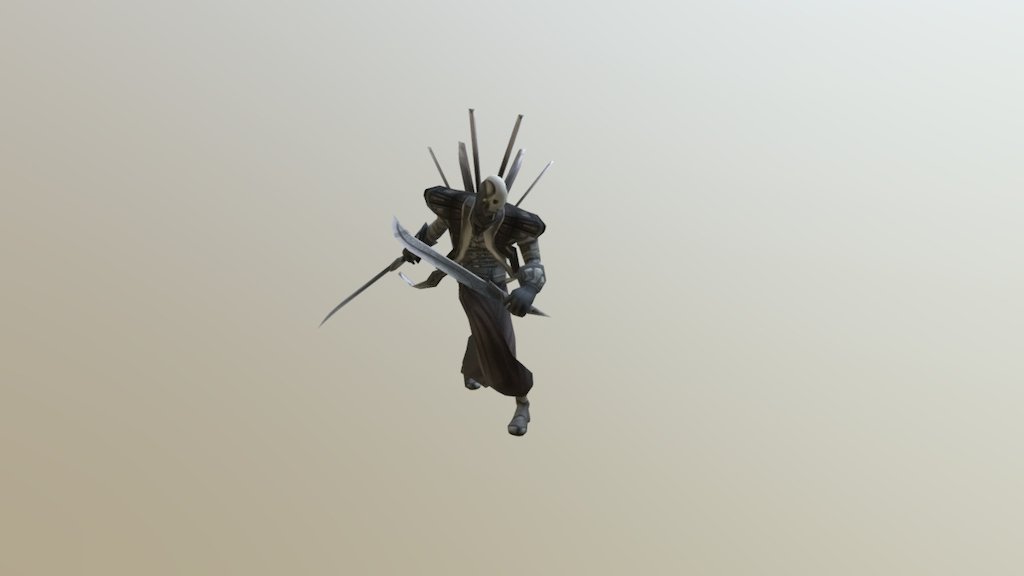 MMHO - void assassin - walk cycle - 3D model by mangrove [a5efd75 ...