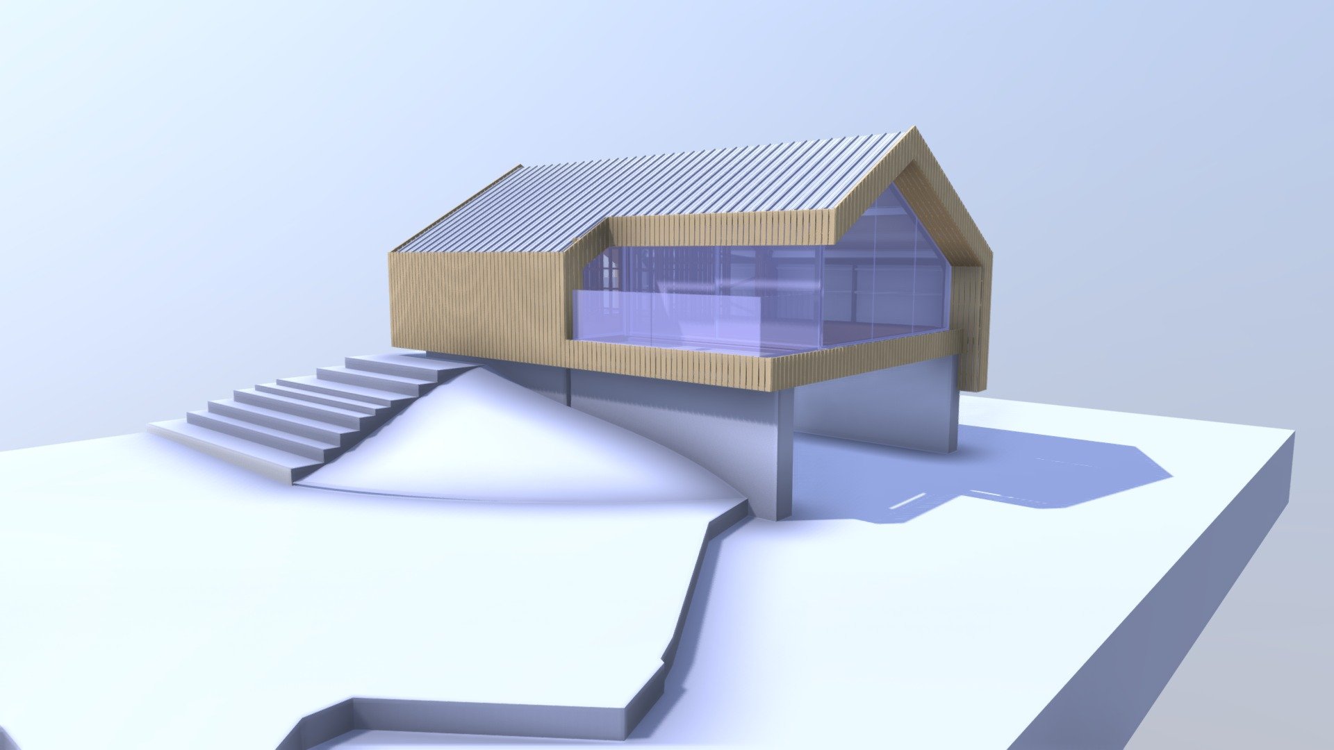 Boathouse with Skin - 3D model by phillip hawkins (@philliphawkins ...
