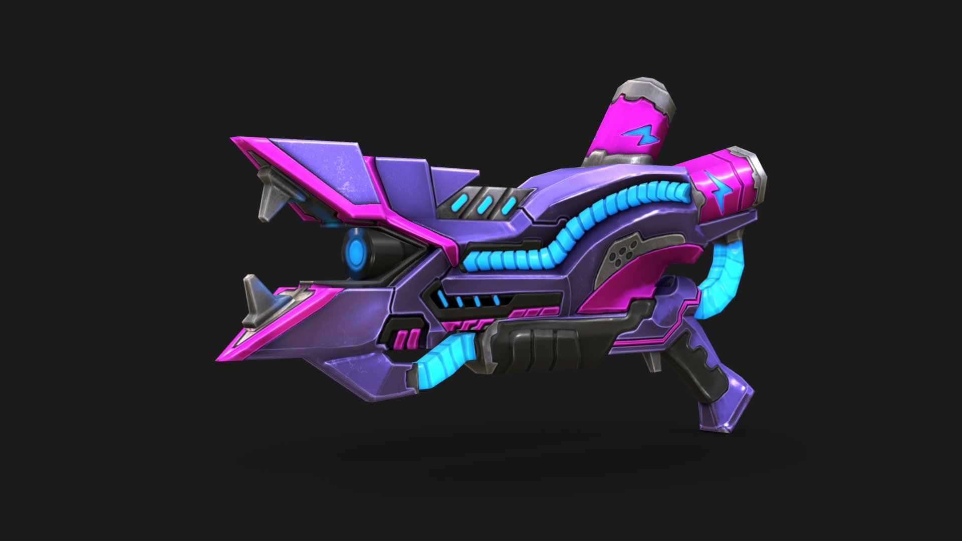 Energocannonpurple weapons - 3D model by CC (@ccsf) [a5f0943] - Sketchfab