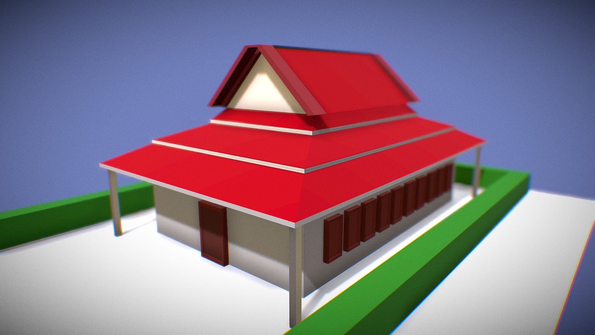 Thai Temple - 3D model by psyxycho [a5f0b6b] - Sketchfab