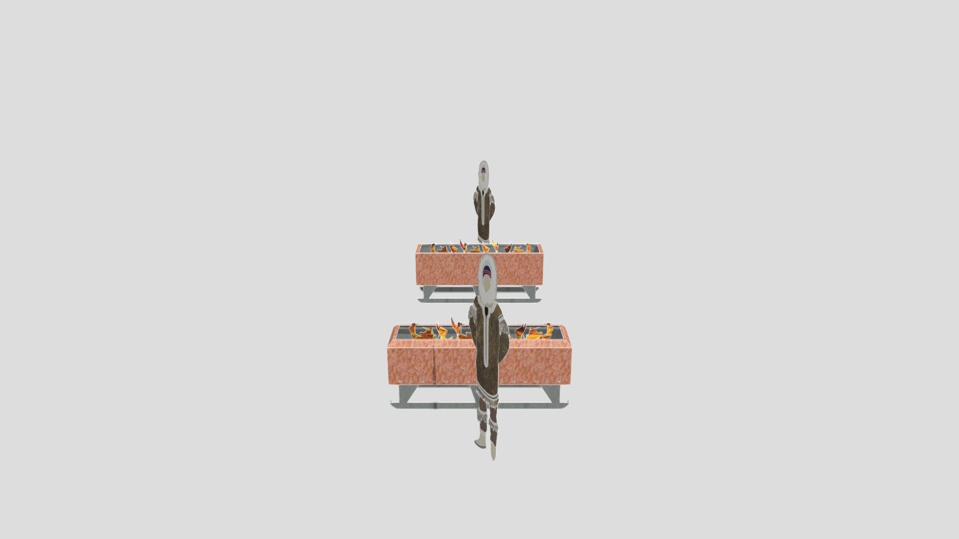 FNA fire pit - 3D model by TravN [a5f0c7b] - Sketchfab