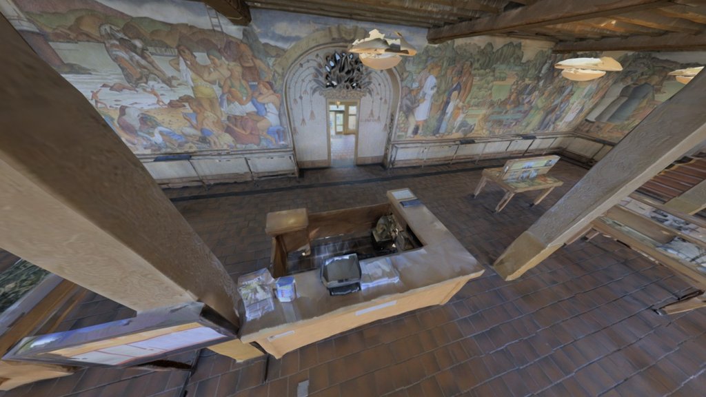 Golden Gate Visitors Center - 3D model by shining [a5f132b] - Sketchfab