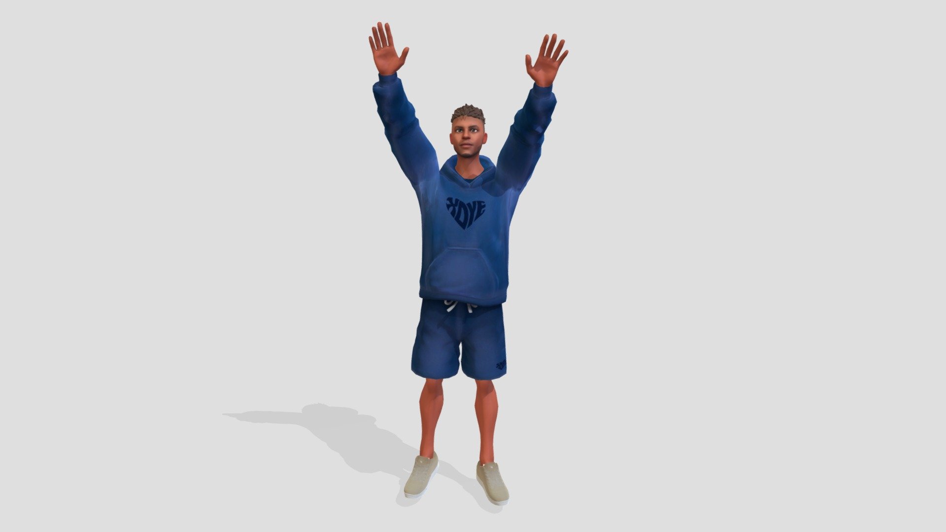 Welcome - Double Hand Wave - 3D model by moveai [a5f2cf8] - Sketchfab