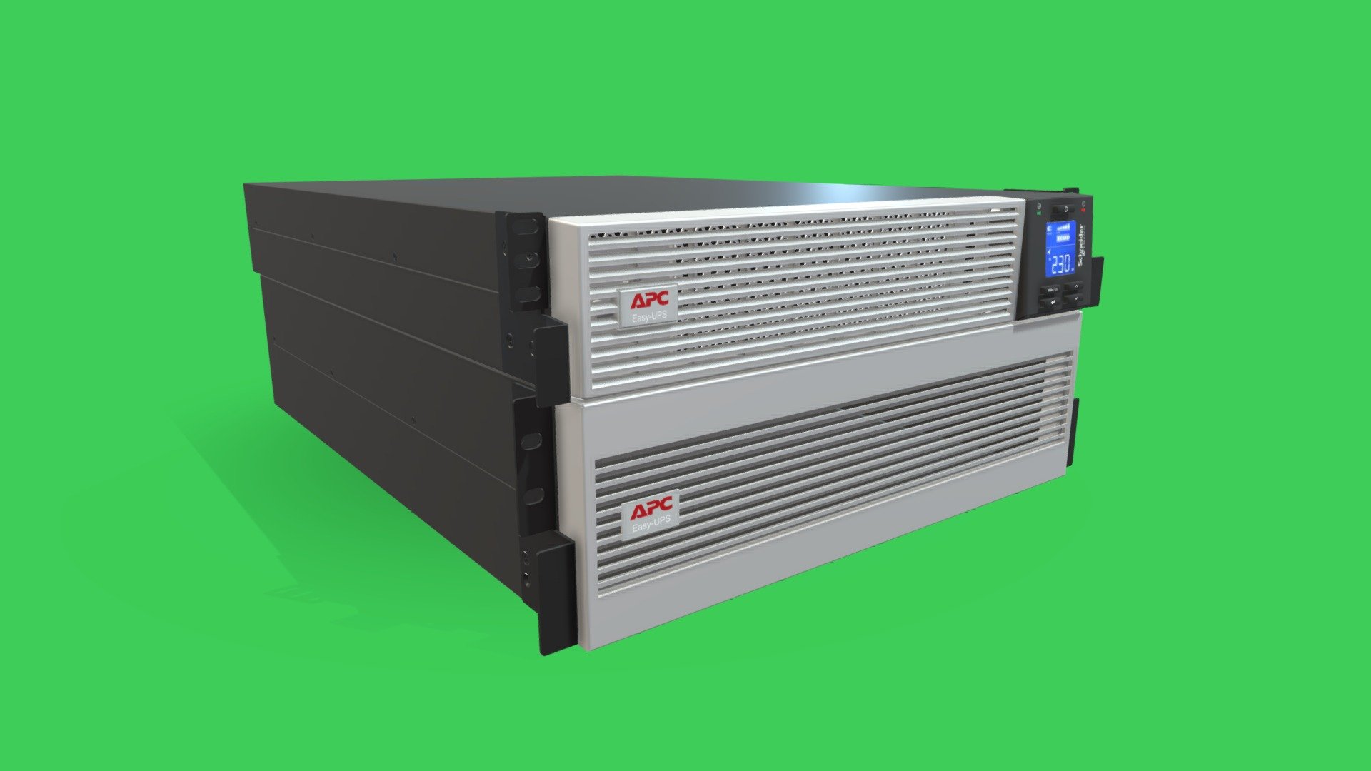 APC Easy UPS On-Line SRVL 6000VA 230V 5U - 3D model by Schneider ...
