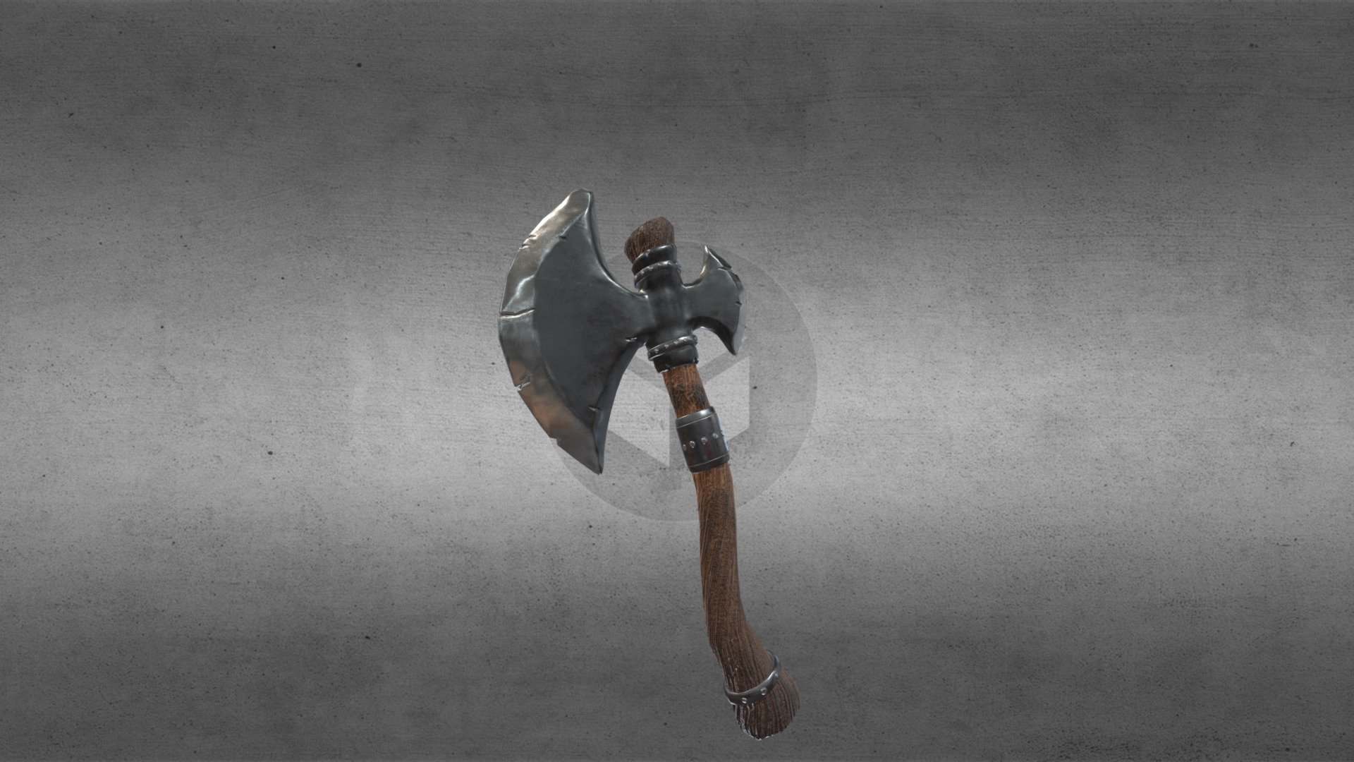 Metal ax - 3D model by julialankina [a5f431d] - Sketchfab