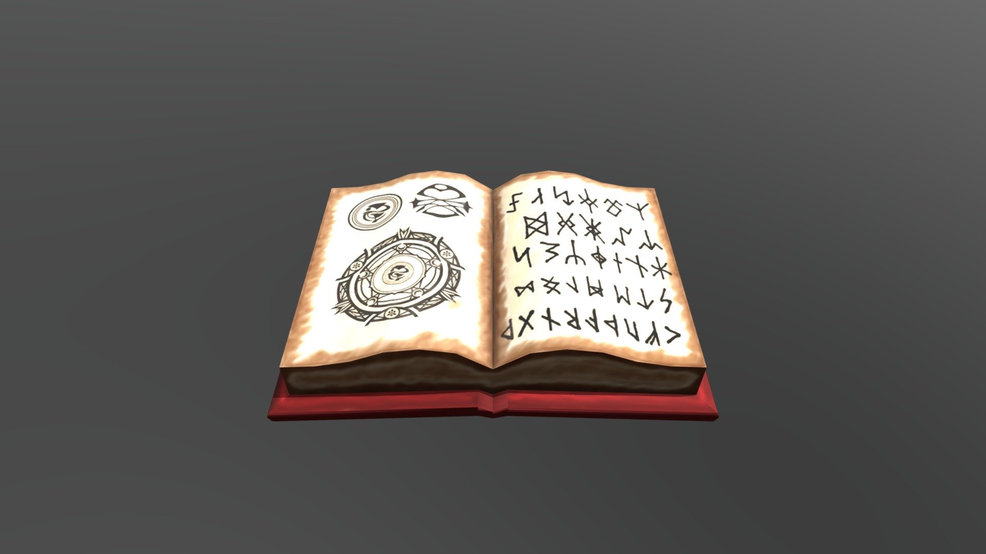 Grimorio - 3D model by Luis Santos (@luissantos94sv2) [a5f4c14] - Sketchfab