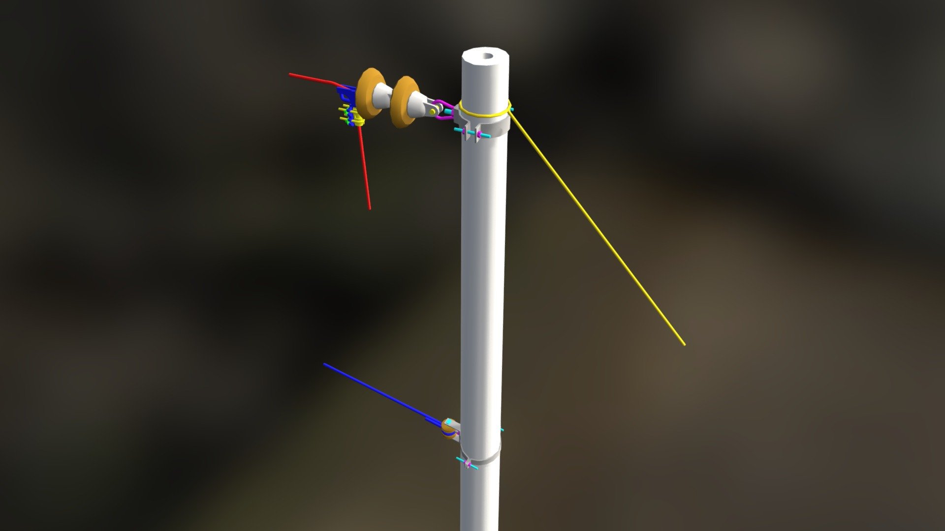 Electricity Pole - 3D model by Digital BIM Solutions ...