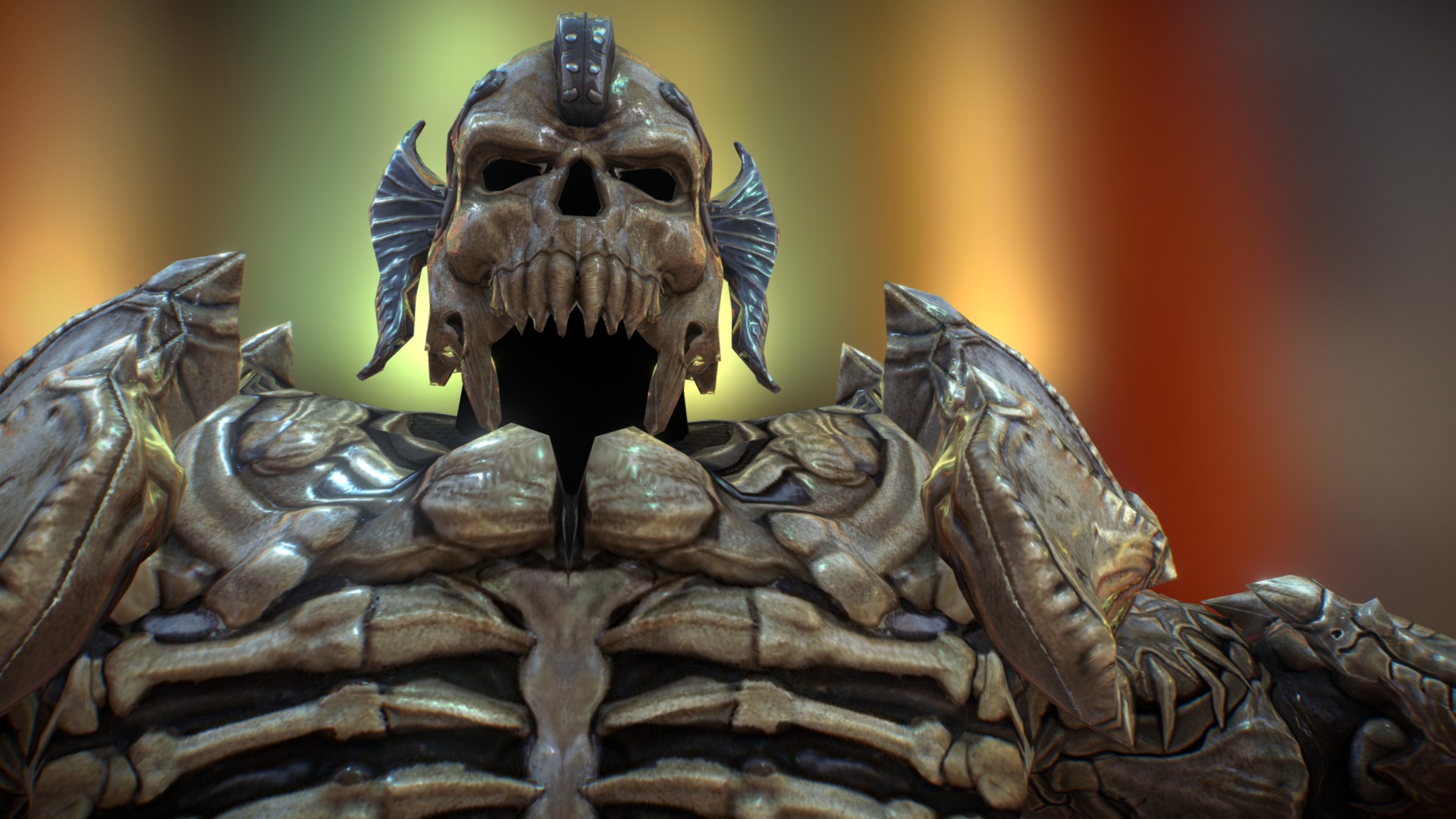 Bone_armour_model - 3D model by micro26 [a5f62ad] - Sketchfab