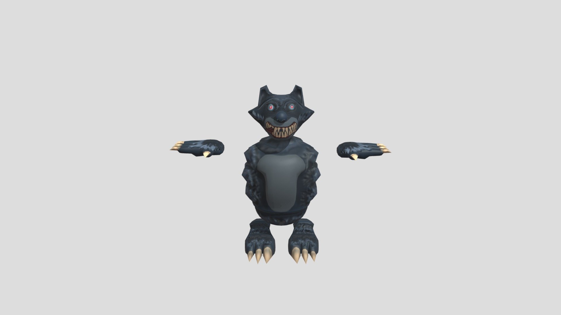 WOLFY - 3D model by DEMONSLY [a5f7905] - Sketchfab