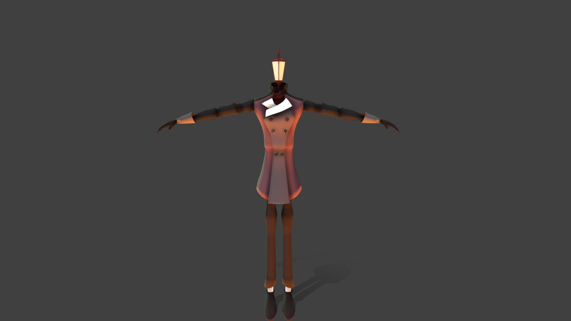 lampman (riged) - Download Free 3D model by 3mor [a5f7b66] - Sketchfab