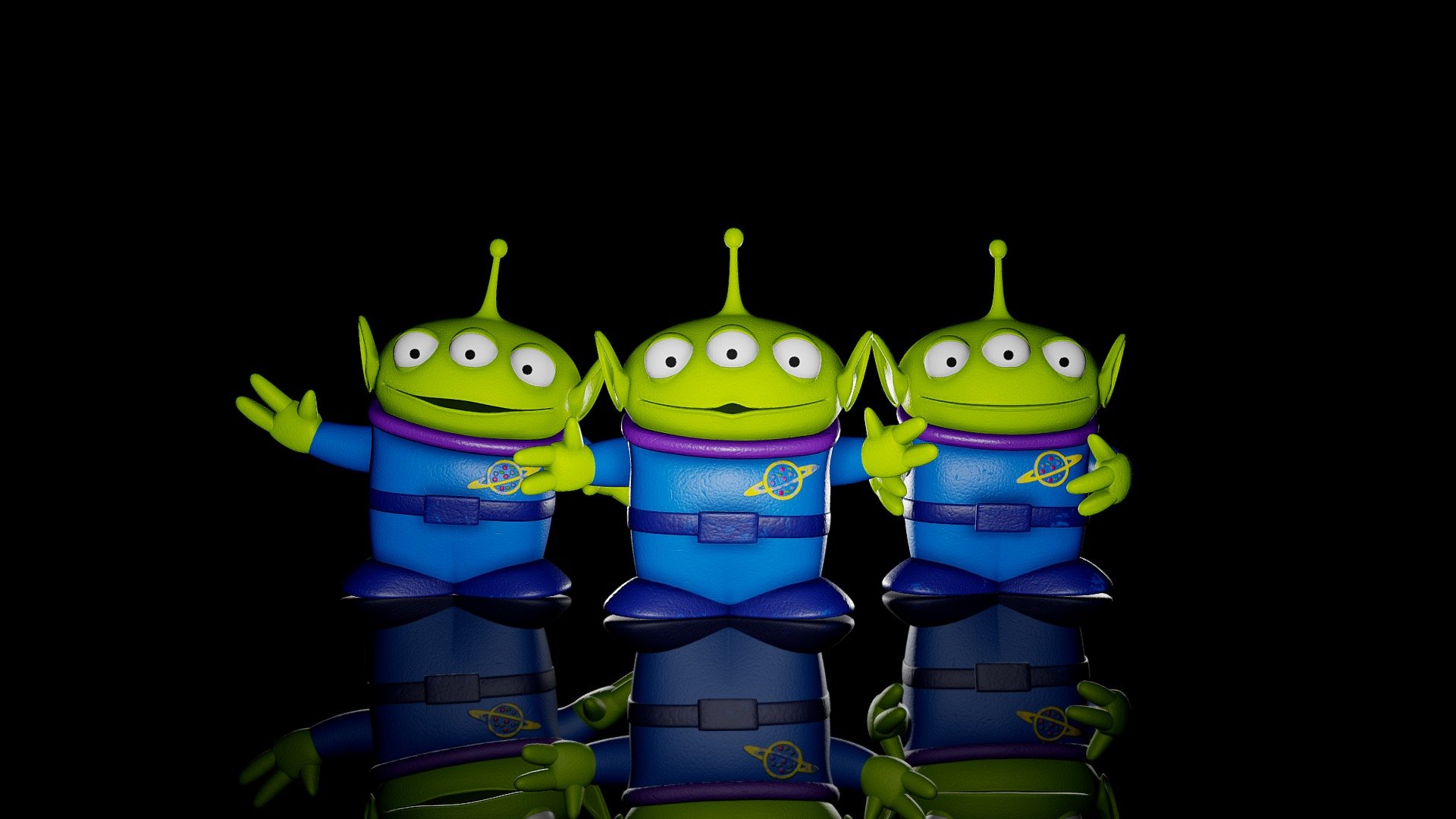 Aliens - 3D model by Ramón Ruiz (@ramon.ruiz) [a5f8075] - Sketchfab