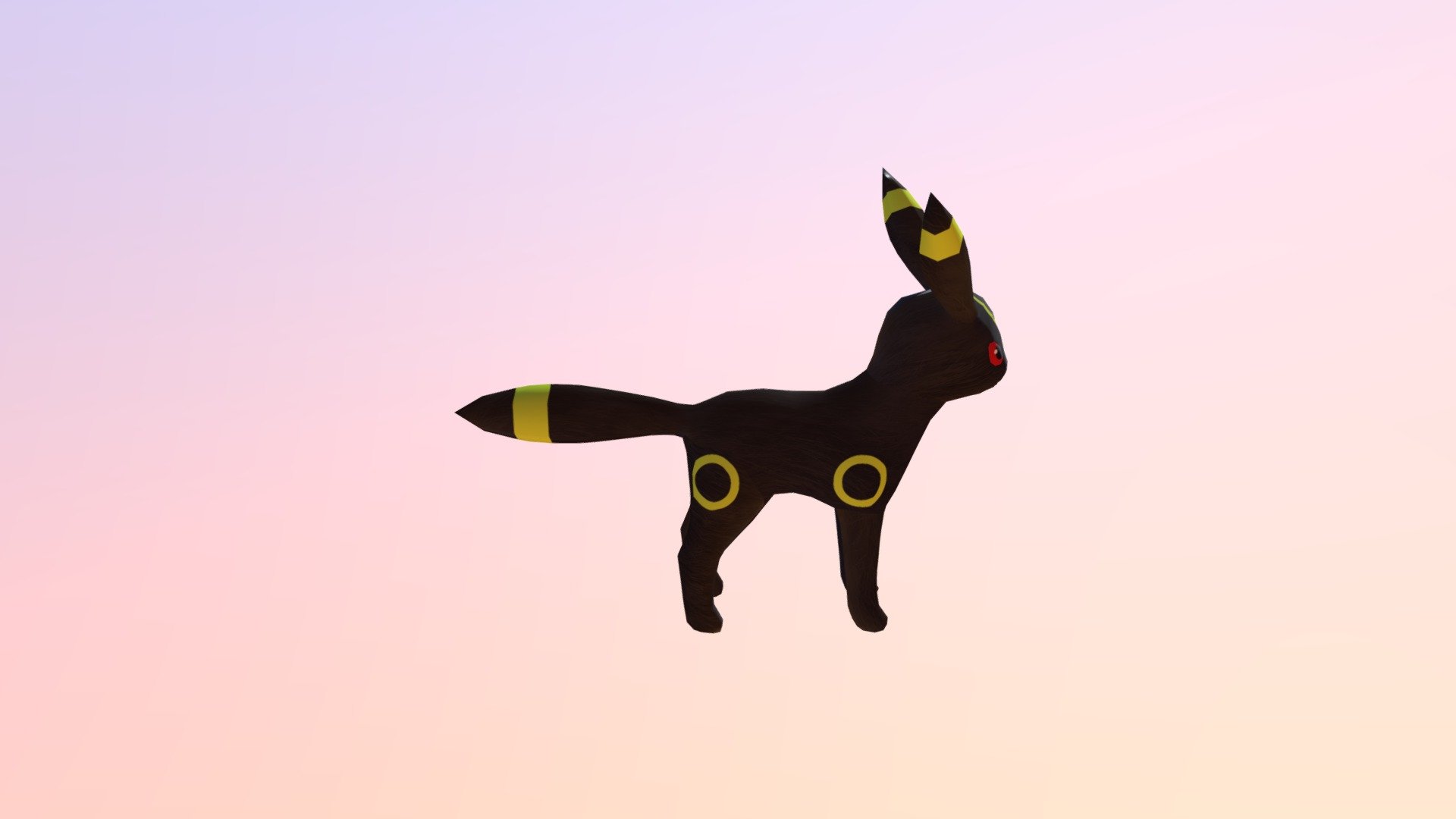 Umbreon - Download Free 3D model by kibandres [a5f81a0] - Sketchfab