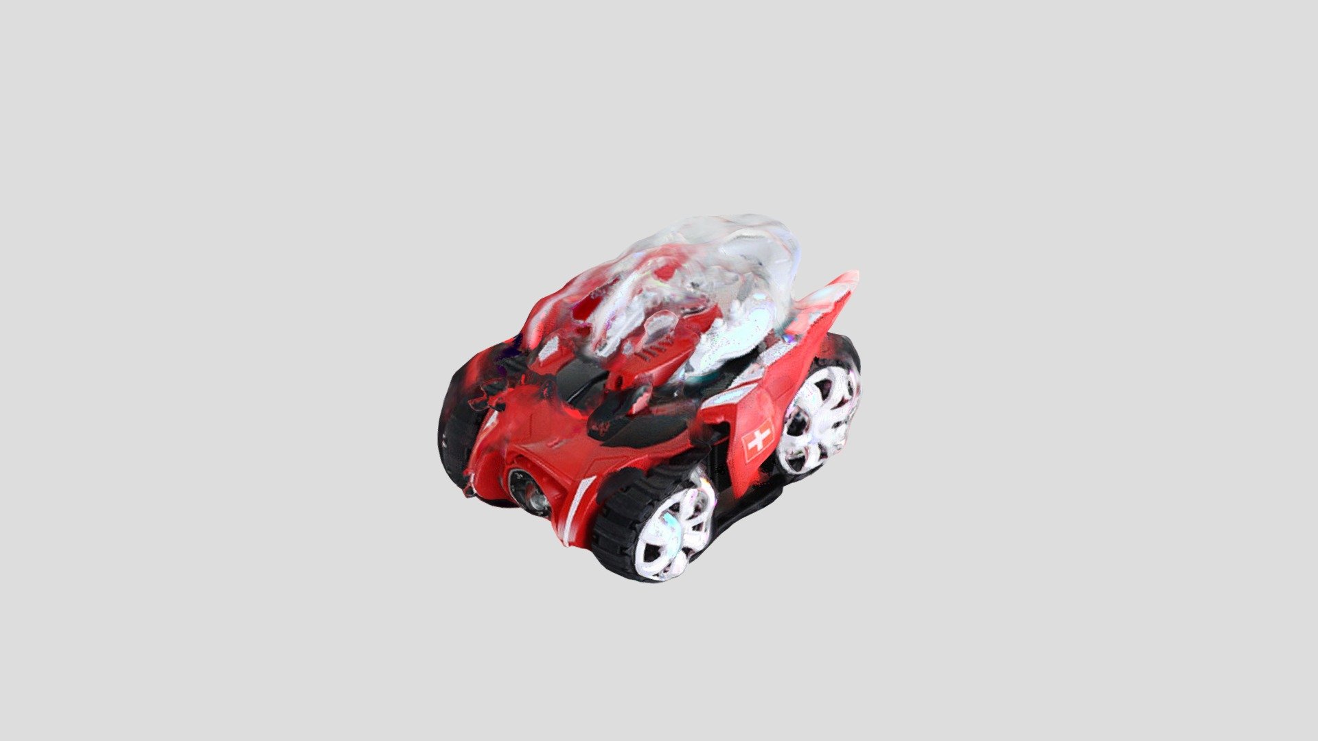 Red and White Remote Control Car A red and wh - Download Free 3D model ...