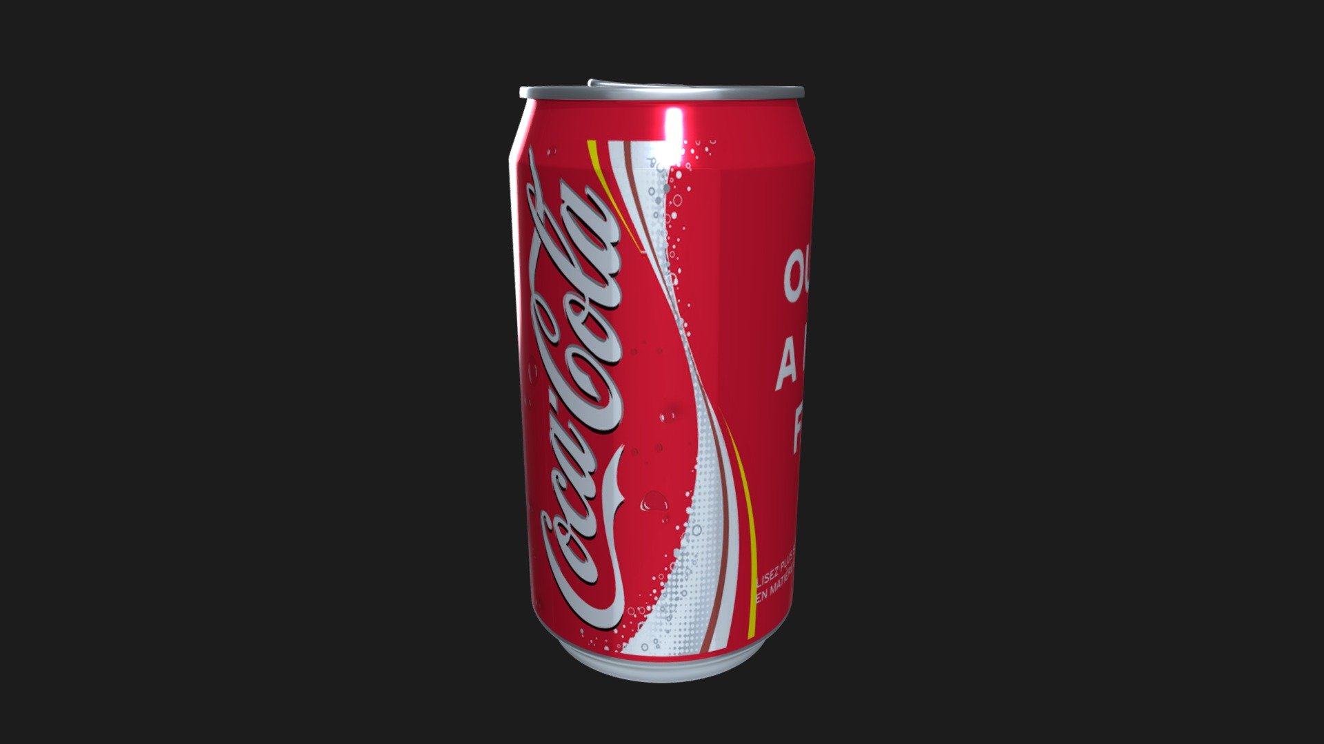 Coke Can - 3D model by 3dpb (@3dprob) [a5fce26] - Sketchfab