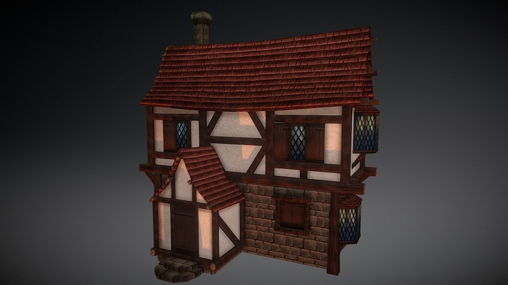 Rural House - 3D model by Veena (@VeenaPlz) [a5fce5d] - Sketchfab