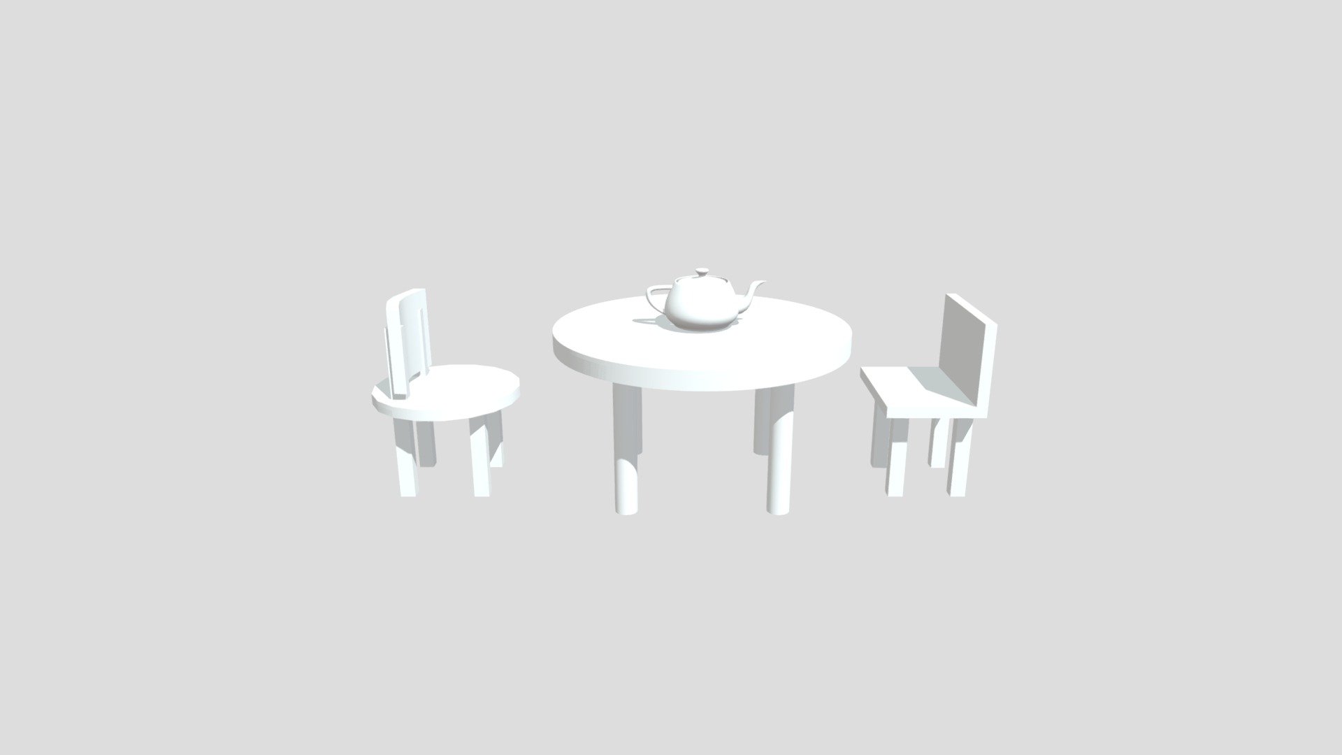 Meja Kursi - Download Free 3D model by celMARcel [a5fd523] - Sketchfab