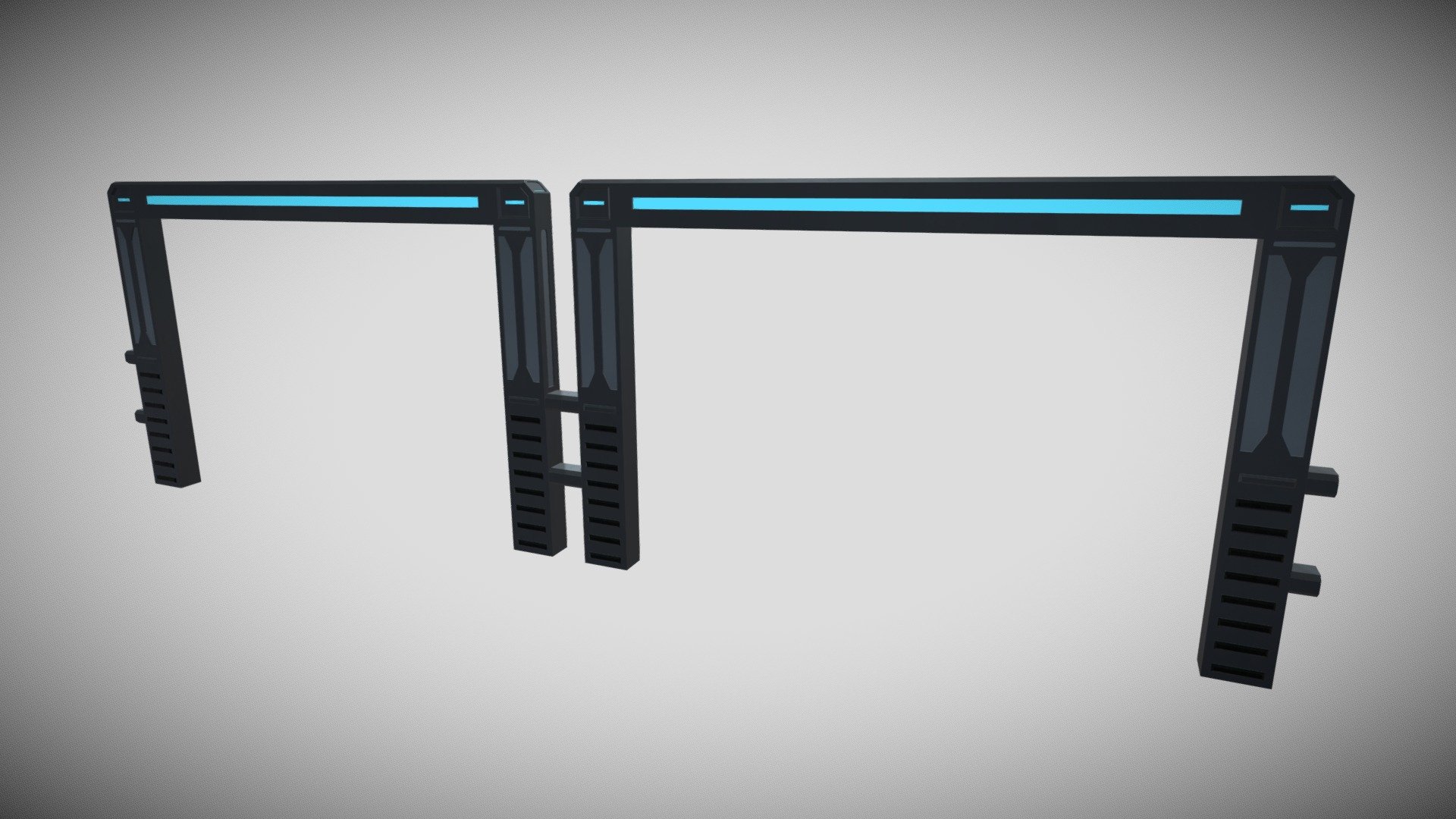 Sci- Fi Railing - Download Free 3D model by 𝗻𝗲𝗻𝗸𝗲𝗮 (@nenkea) [a5feac2 ...