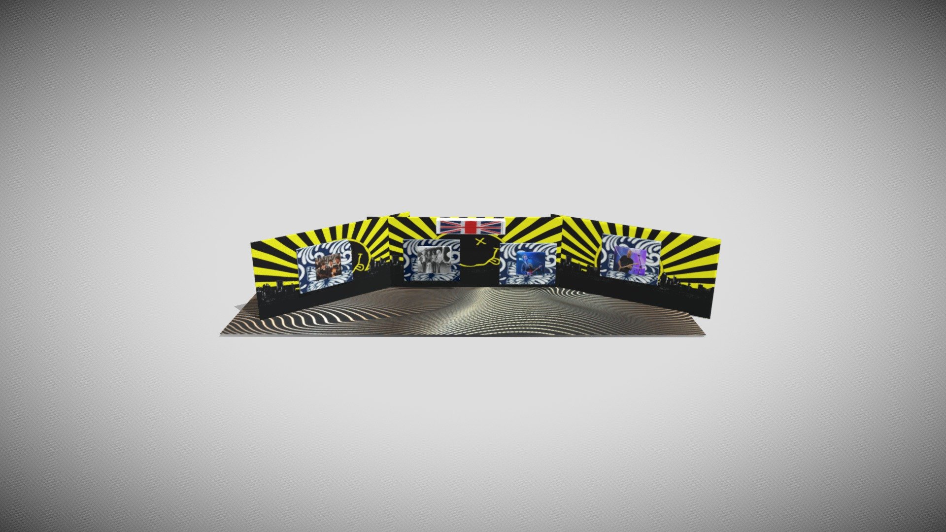 Top 4 Band - Download Free 3D model by Thannyzy [a6004d8] - Sketchfab