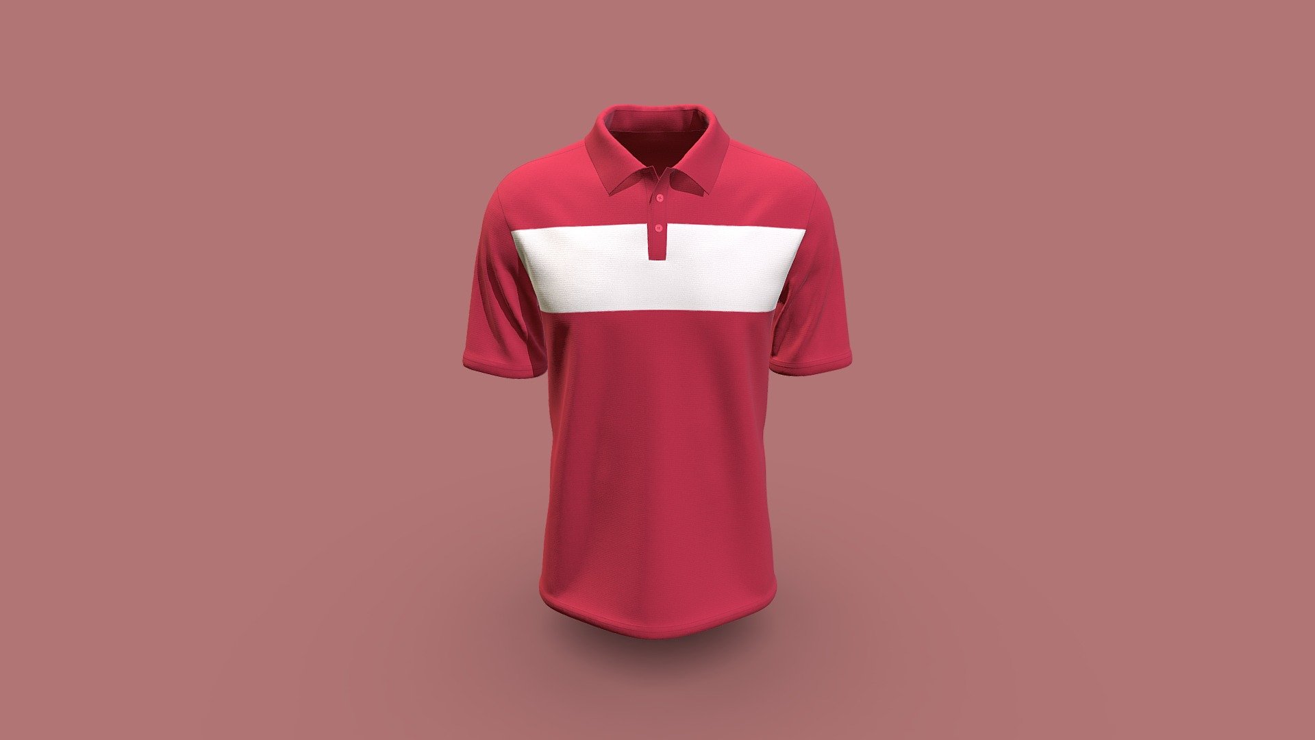 Polo Tee Shirt - Buy Royalty Free 3D model by Digital Fashionwear ...