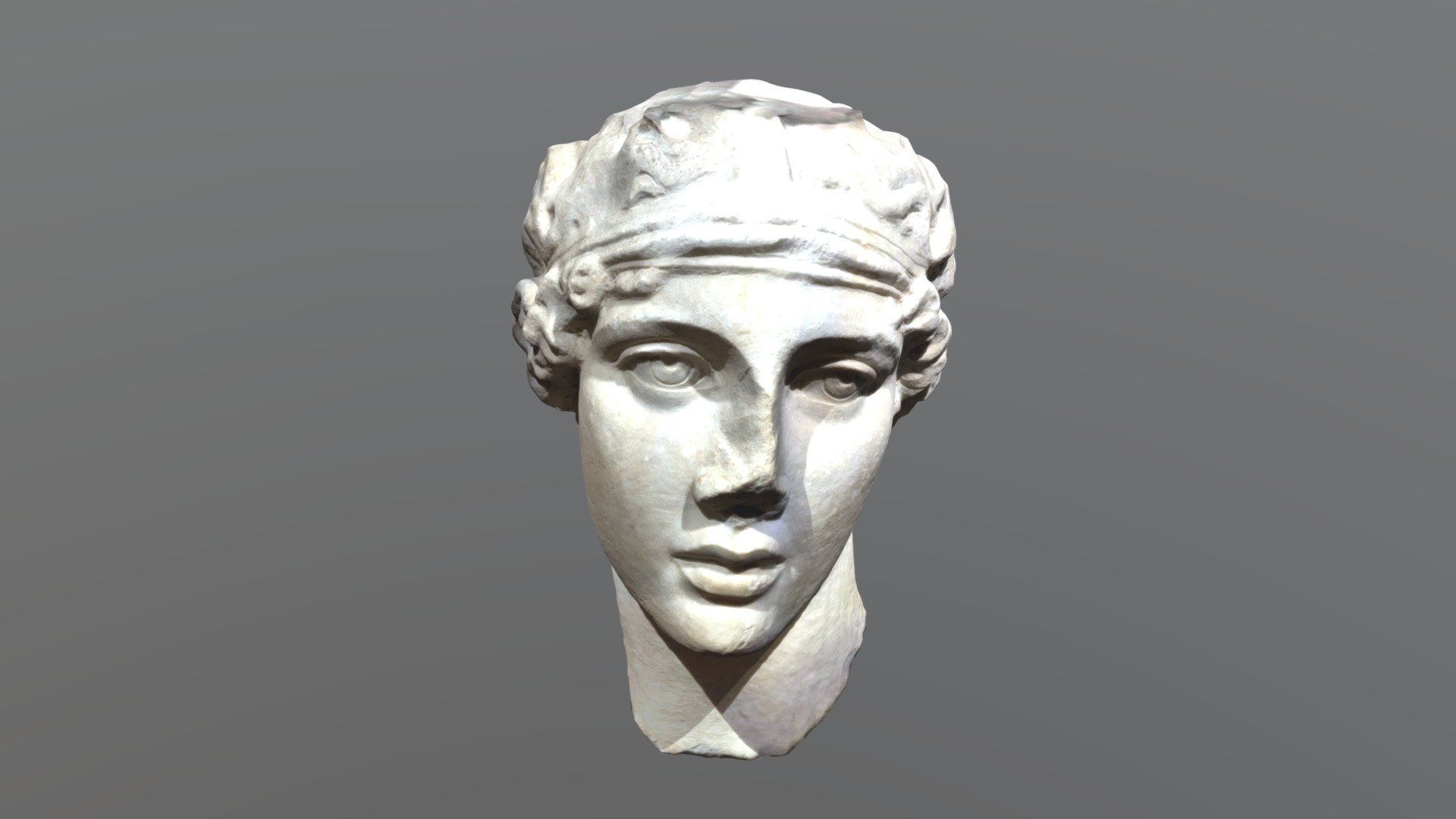 sculture portrait de Sappho - Download Free 3D model by Tavernier ...