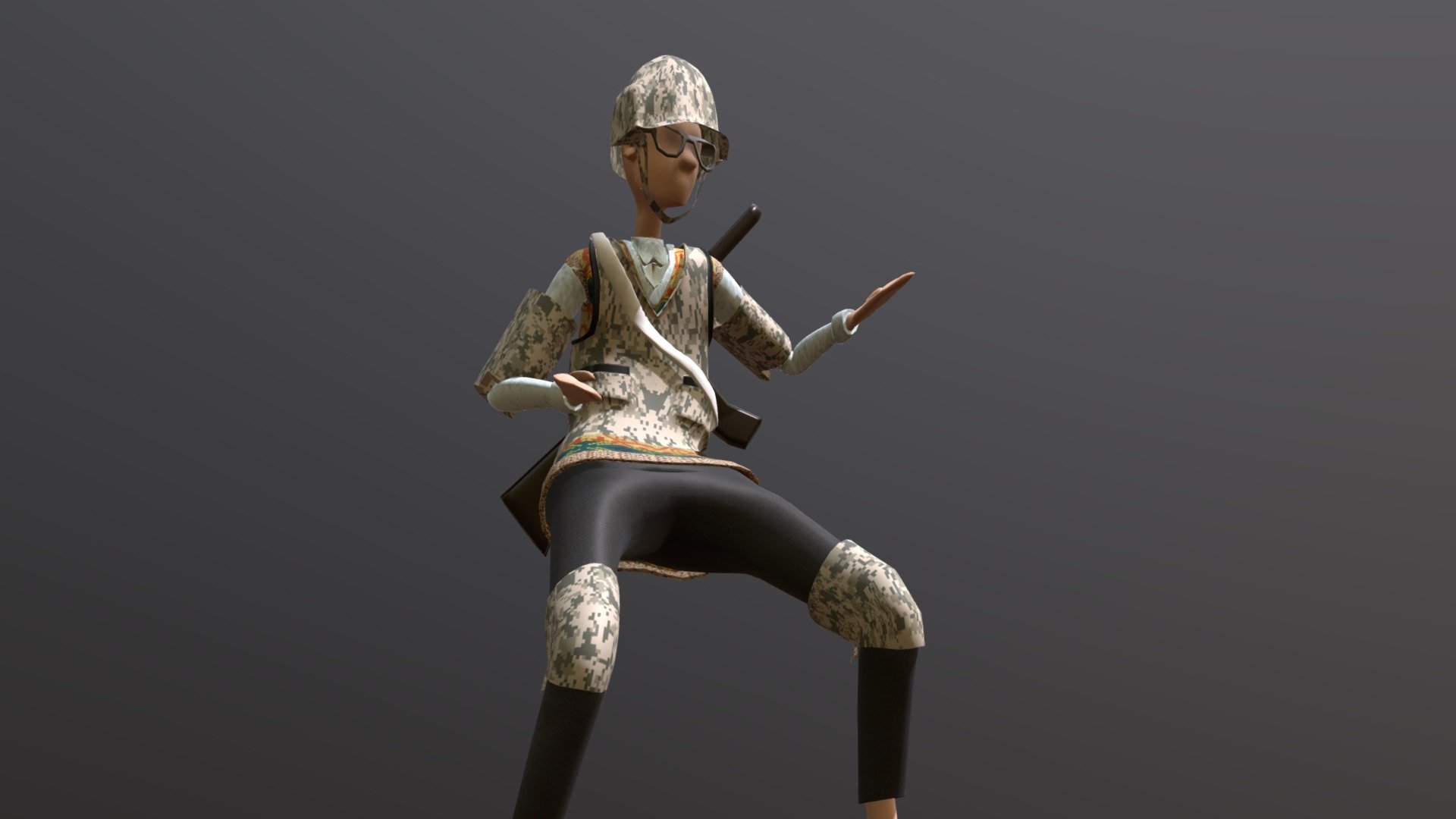 Victory dance - Download Free 3D model by aki74 [a6012a6] - Sketchfab