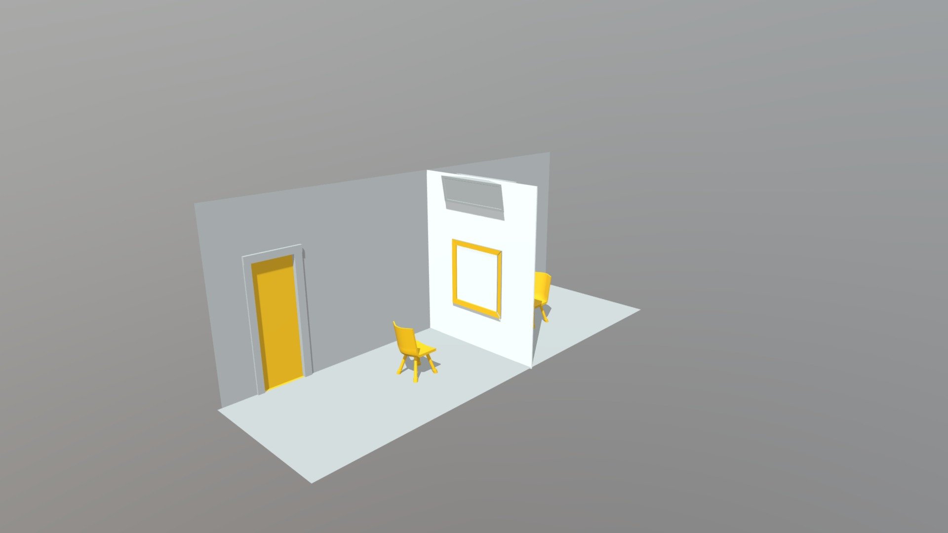Room Double (mock-up for Project) - 3D model by AE (@AEDesign) [a602b5a ...