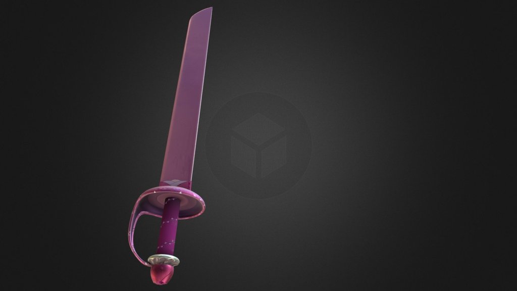 Rose's Sword - 3D model by reapermediasr [a602e70] - Sketchfab