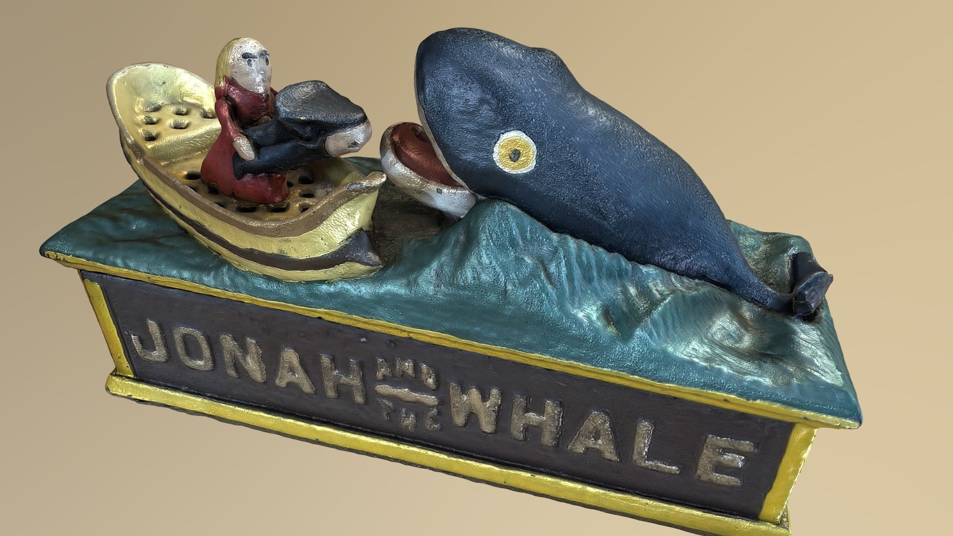 Jonah and the Whale Coin Bank - Buy Royalty Free 3D model by MADD ...