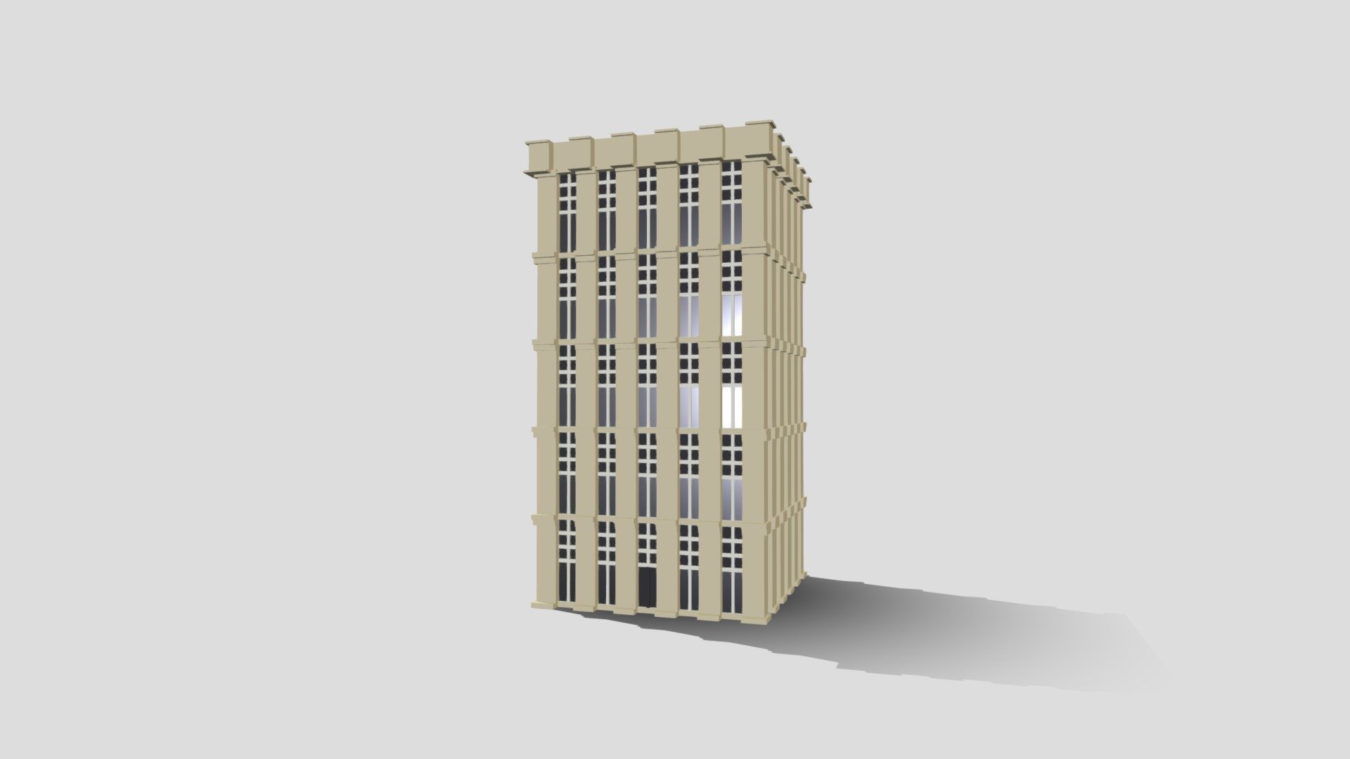 Well-crafted realistic building - Buy Royalty Free 3D model by ...