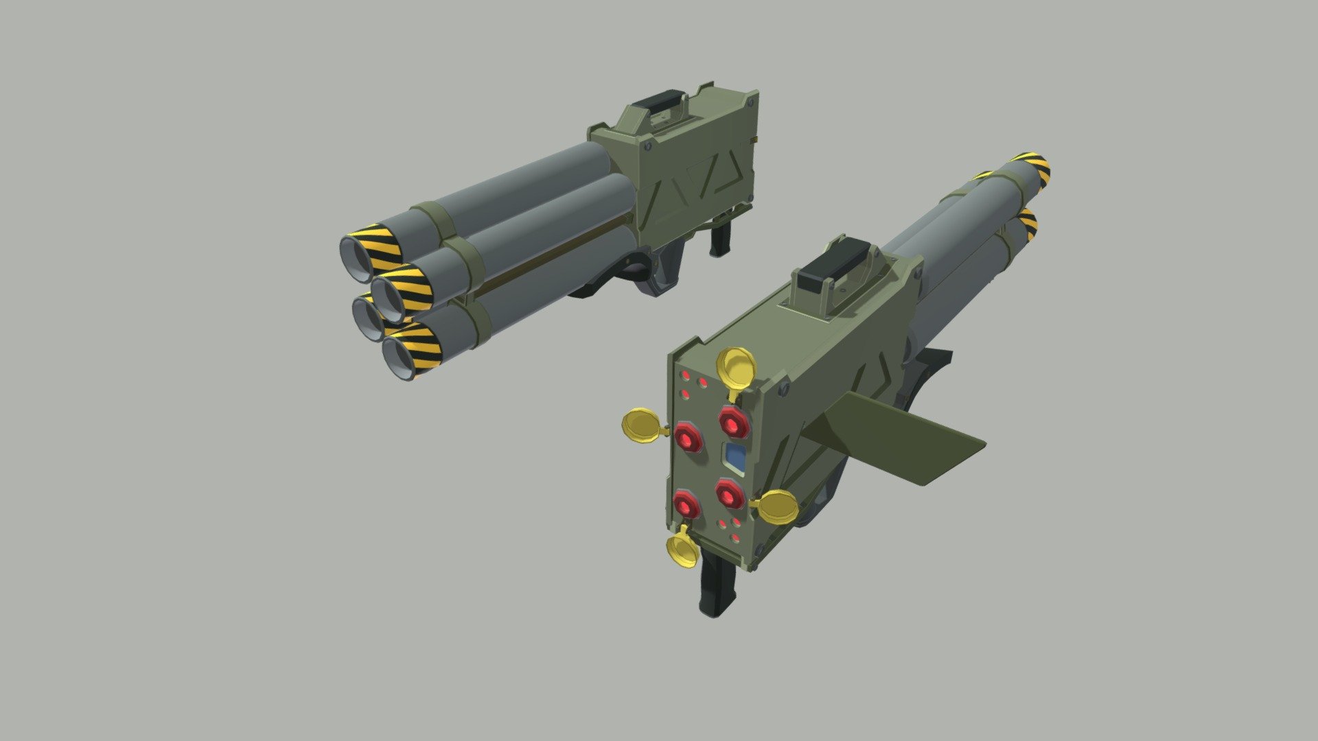 Orbital Rocket Launcher - Download Free 3D model by Vitalii Sushko ...