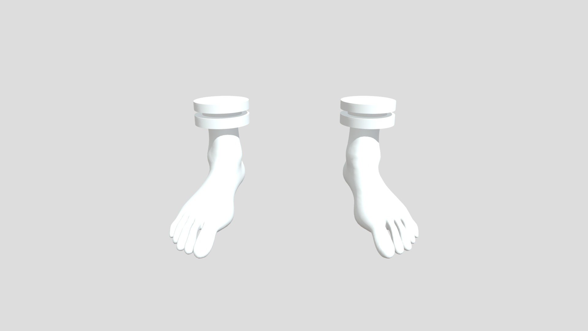 Feet for female chucky - 3D model by andrewddair [a6048bd] - Sketchfab