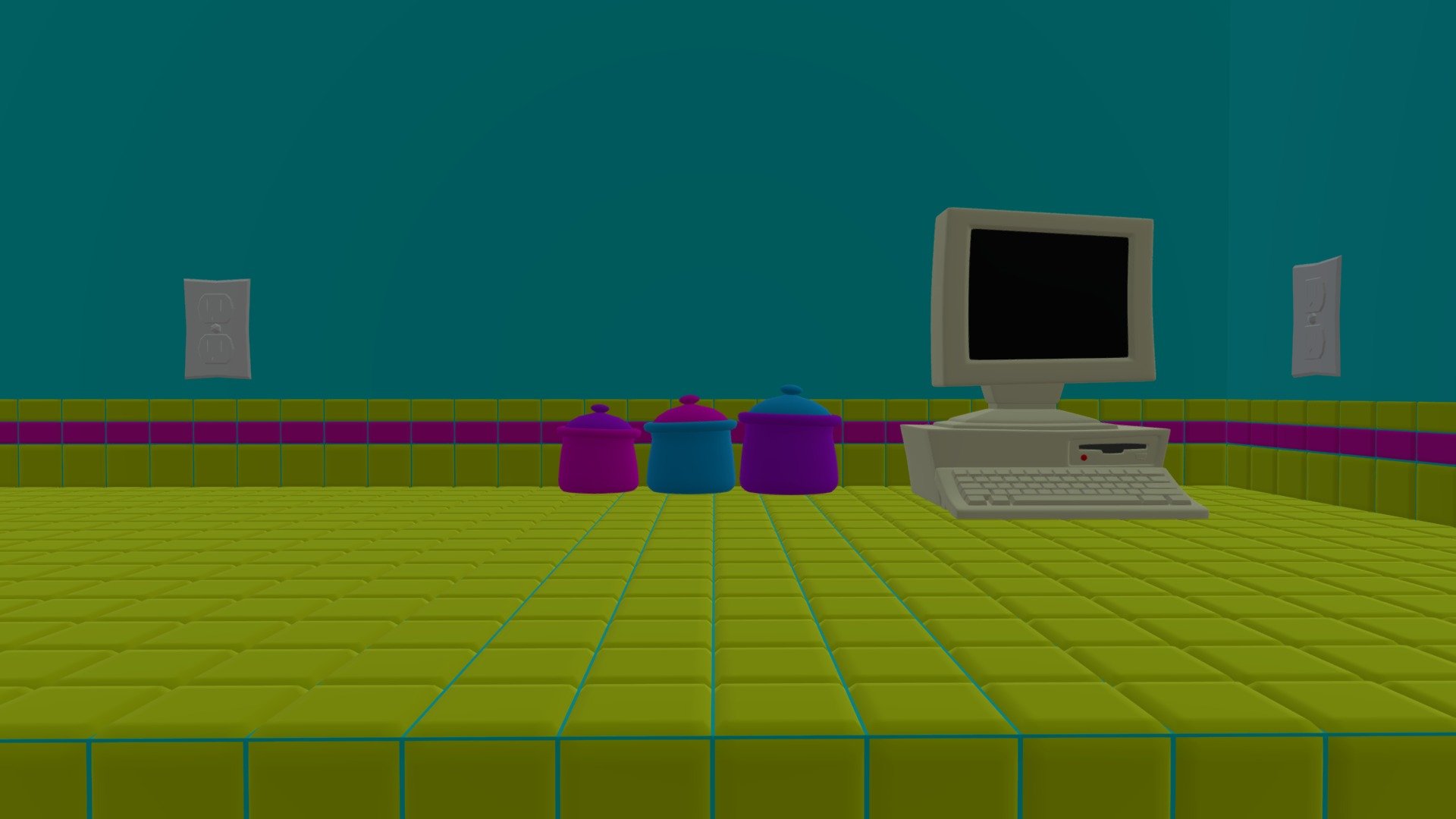 veggietales-kitchen-countertop-2000s - Download Free 3D model by Mylom ...