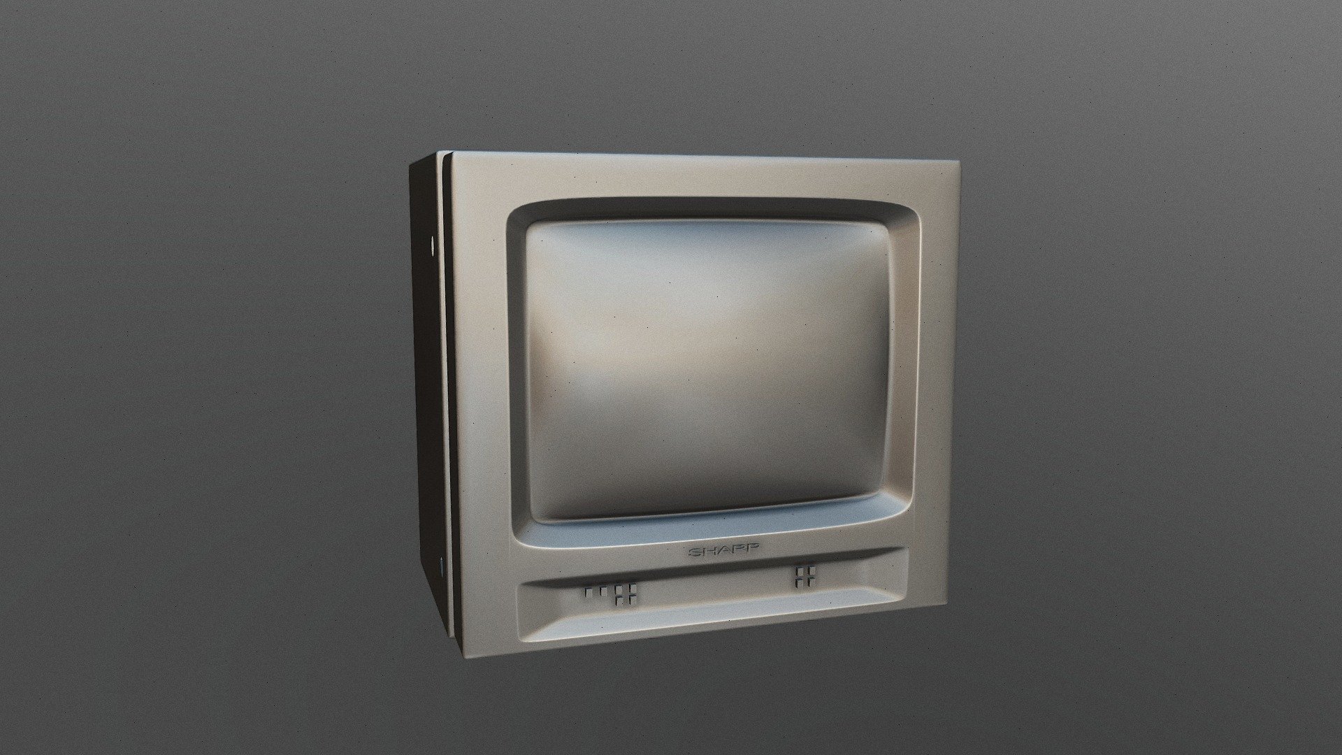 Metal Television - Download Free 3D model by riri_777 [a60530d] - Sketchfab