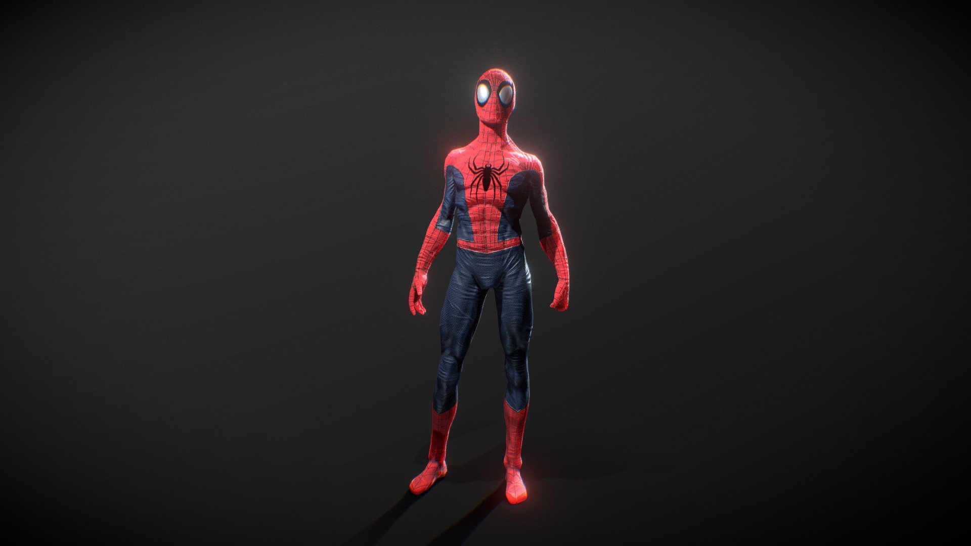 Spiderman Fan Art (Game Ready) - 3D model by s.maharjan [a60baa9 ...